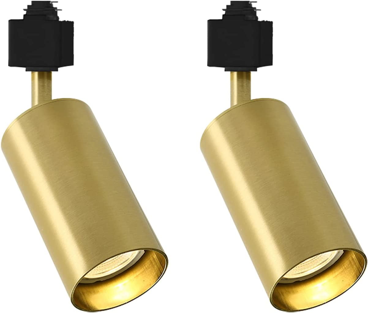 FSLiving 2-Lamps Modern Track Lighting H-Type Track Head Metal ...