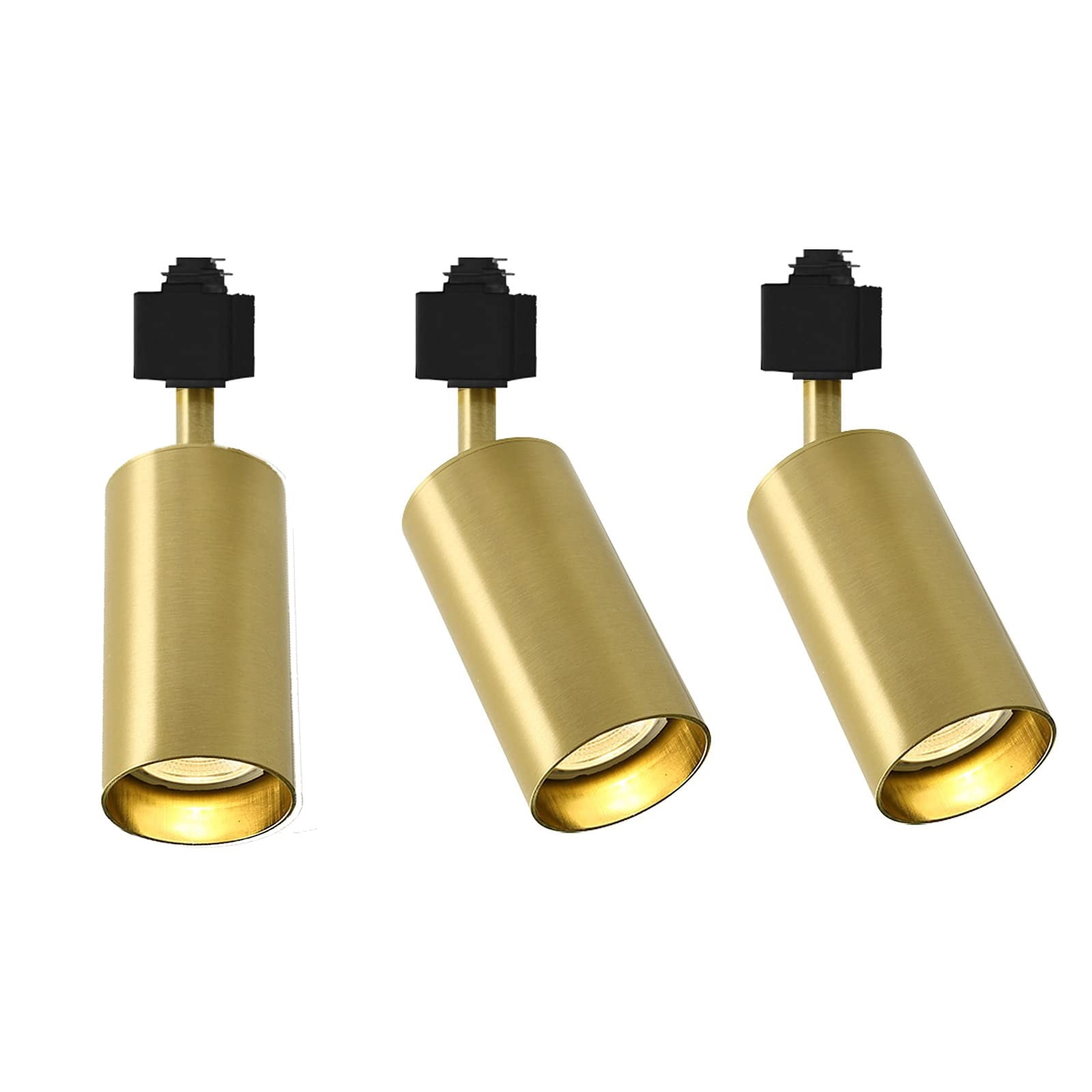 FSLiving 3-Lamps Modern Track Lighting H-Type Track Head Metal ...