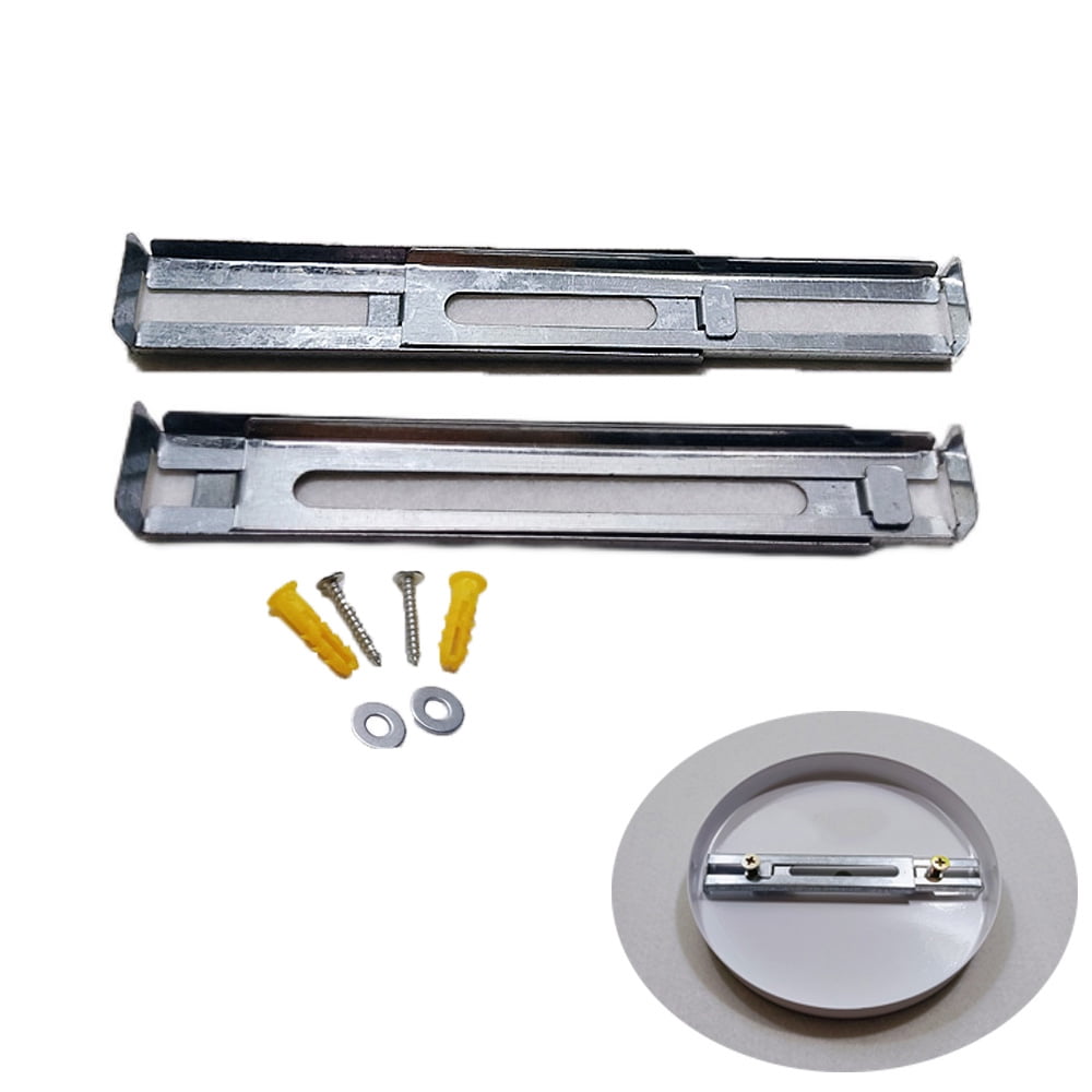 FSLiving 3Pcs Silver Telescopic Universal Light Fixture Mounting ...