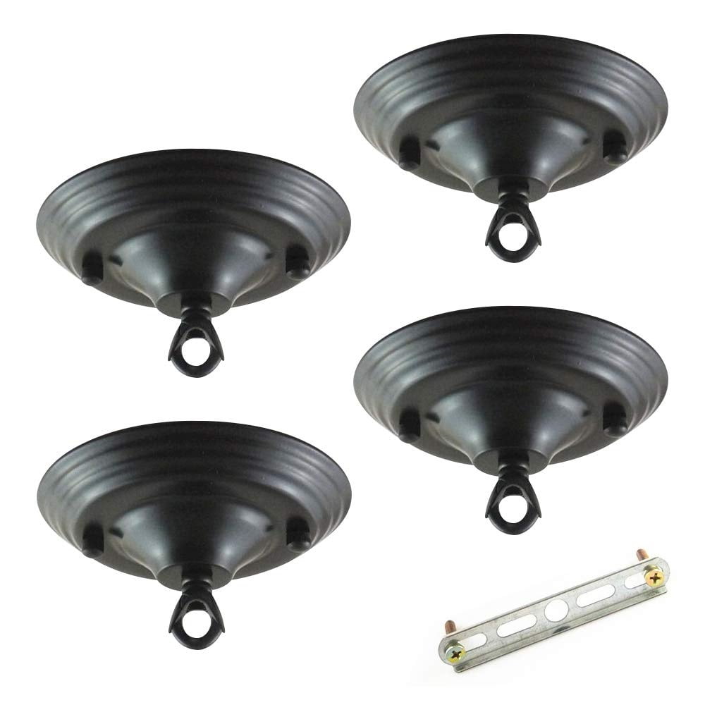 FSLiving 4 Pcs Ceiling Canopy Kit Vintage Ceiling Rose Loop Replacement ...