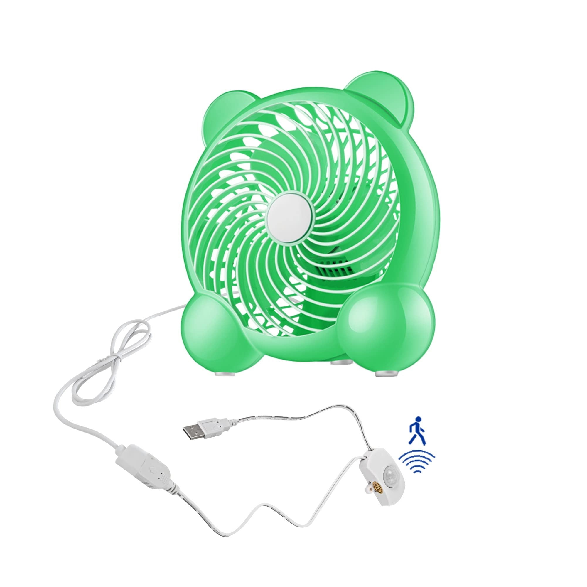FSLiving 5V USB-Powered Fan 7-Inch Mini Cooling Air Fan Powerful Fan ...