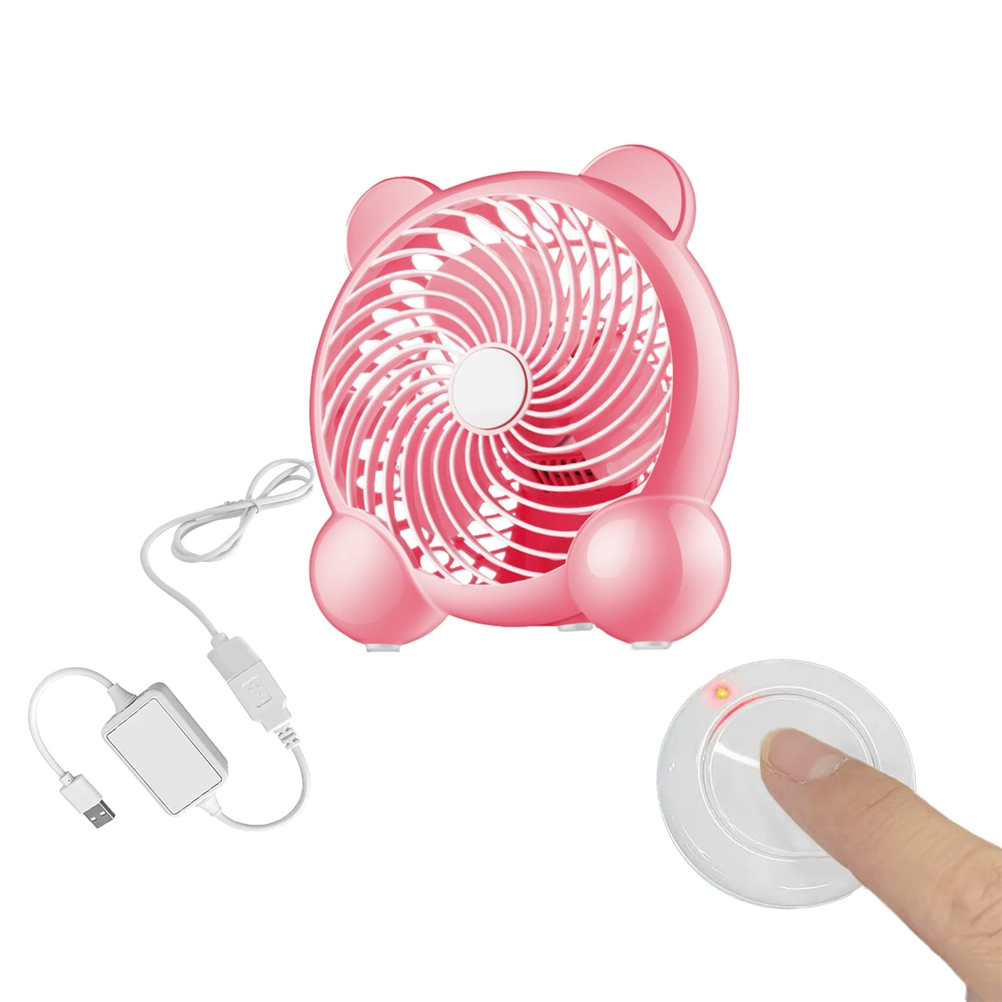 FSLiving 5V USB-Powered Fan Cooling Air Fan Powerful Fan with Remote ...