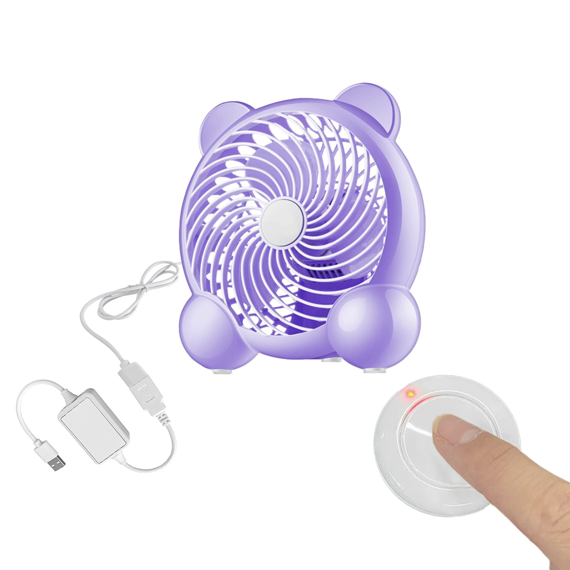 FSLiving 5V USB-Powered Fan Cooling Air Fan Powerful Fan with Remote ...
