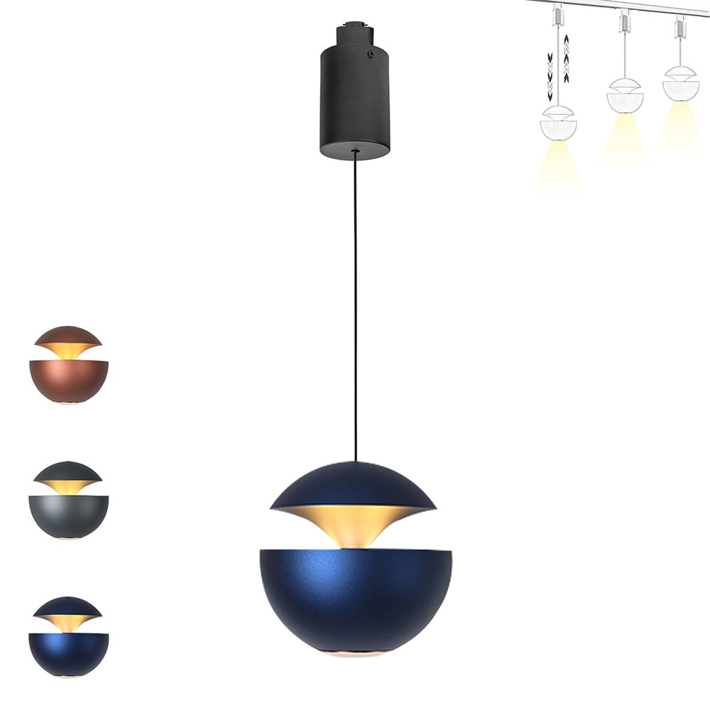 FSLiving 5W Adjustable Levitate Track Pendant Light H-Type Retractable ...