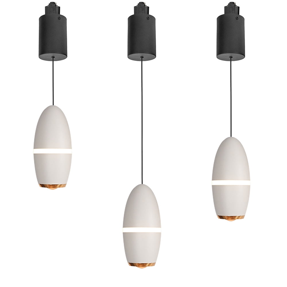 FSLiving 5W Adjustable Levitate Track Pendant Light H-Type Retractable ...