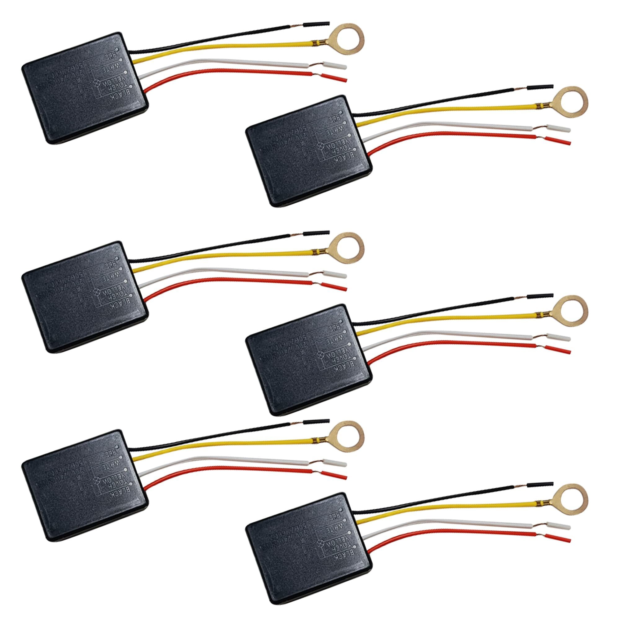 FSLiving 6Pcs Touch Lamp Dimmer AC 100V-240V 1A, Lamp Switch ...