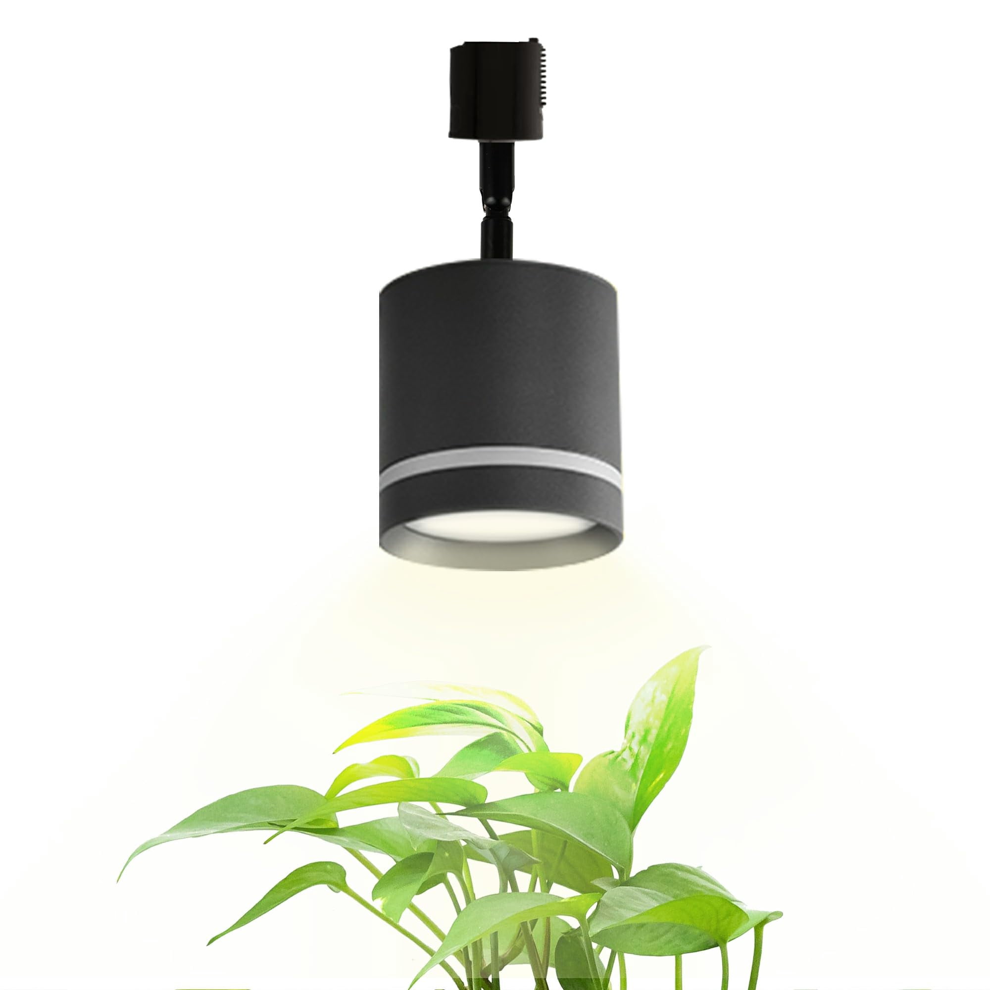 FSLiving 7W LED Track Linear Look Black Rotation Design Lights H-Type ...