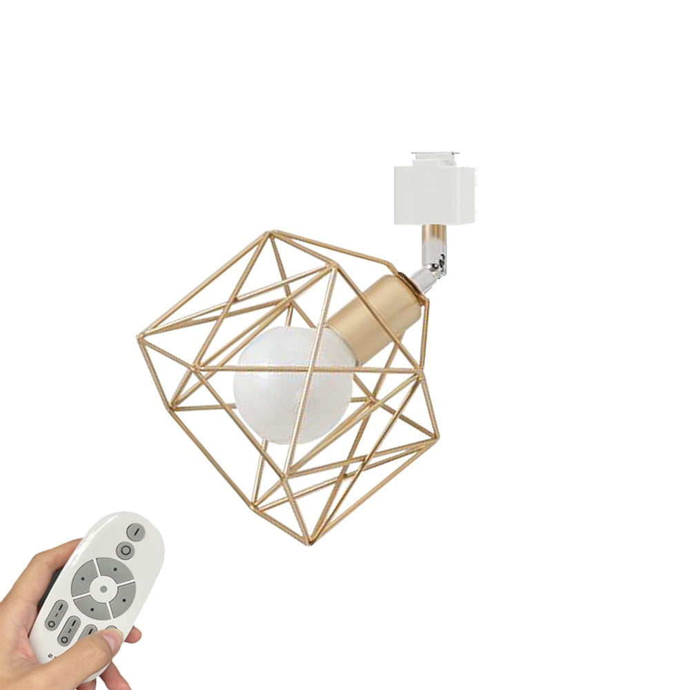 FSLiving Adjustable Angle J-Type Track Pendangt Light,E26 Base with ...