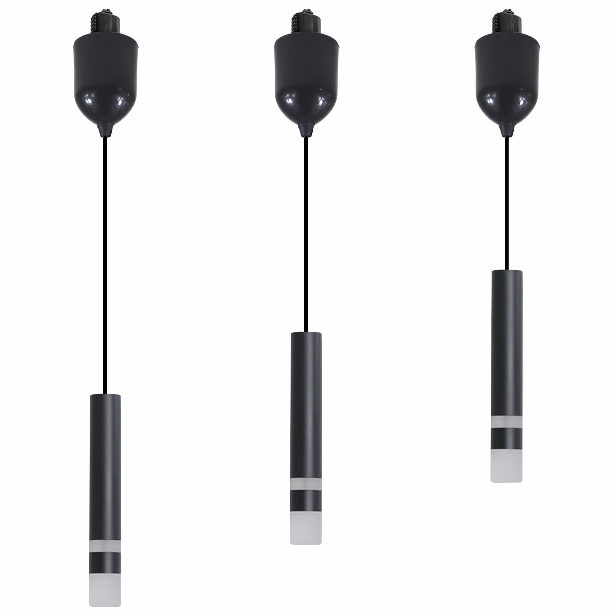 FSLiving Adjustable Cord Length Juno Track Light Pendants, 4 Ft Cord, J ...