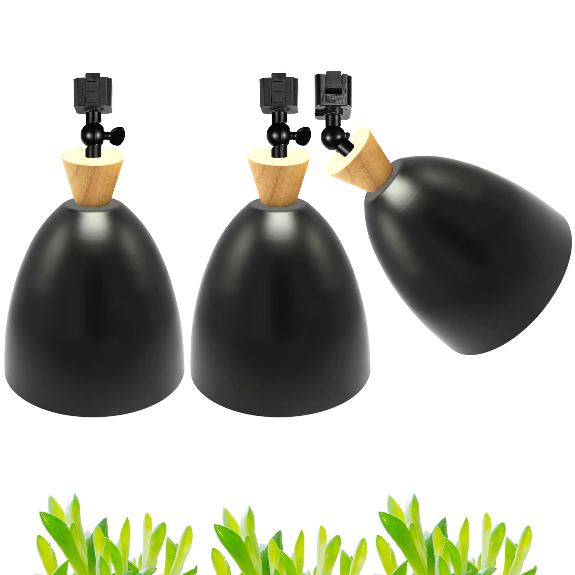 FSLiving Adjustable Gimbaled J-Type Track Lights Light, 4500K Full ...