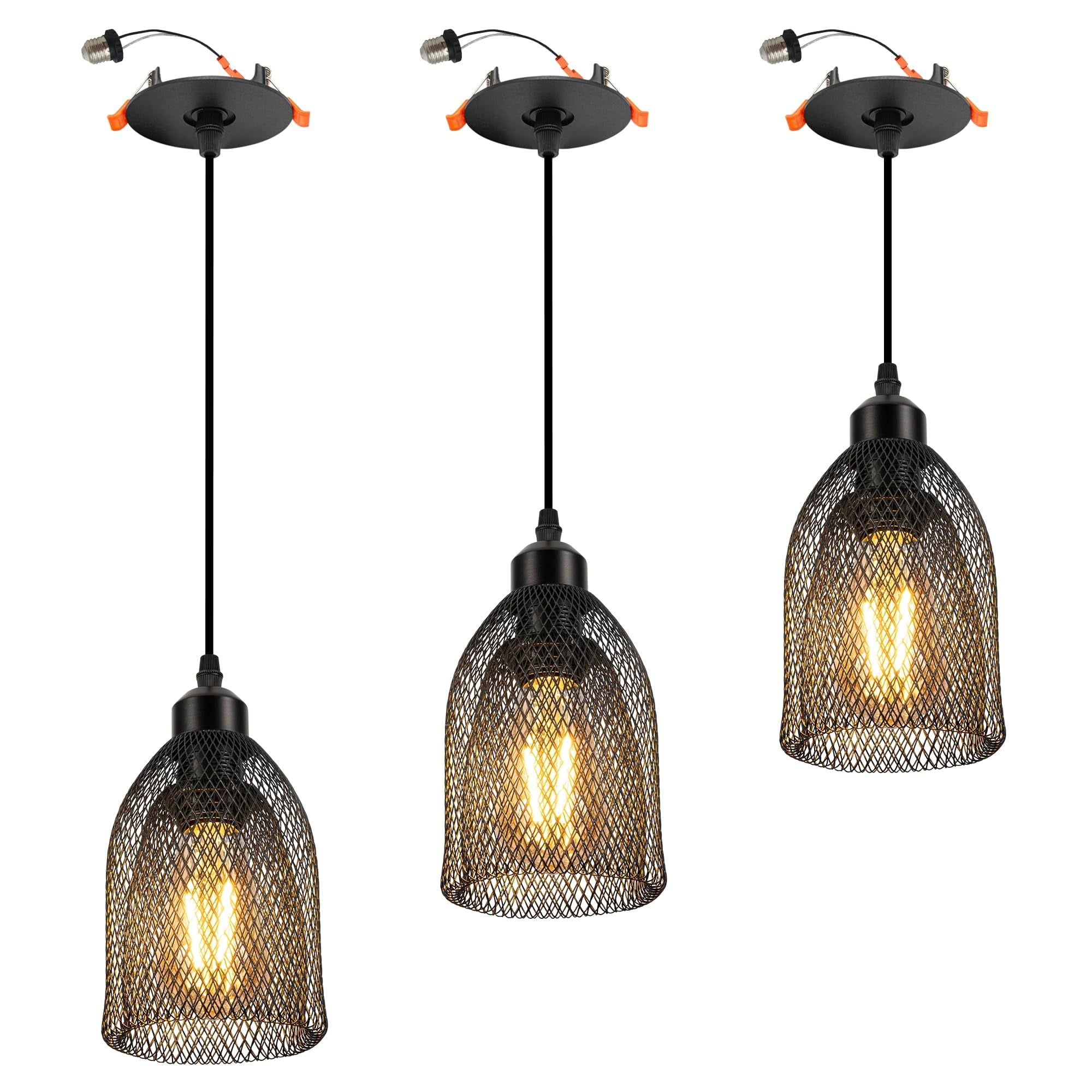 FSLiving Adjustable Height Dimmable Can Lights Retrofit Recessed Light ...