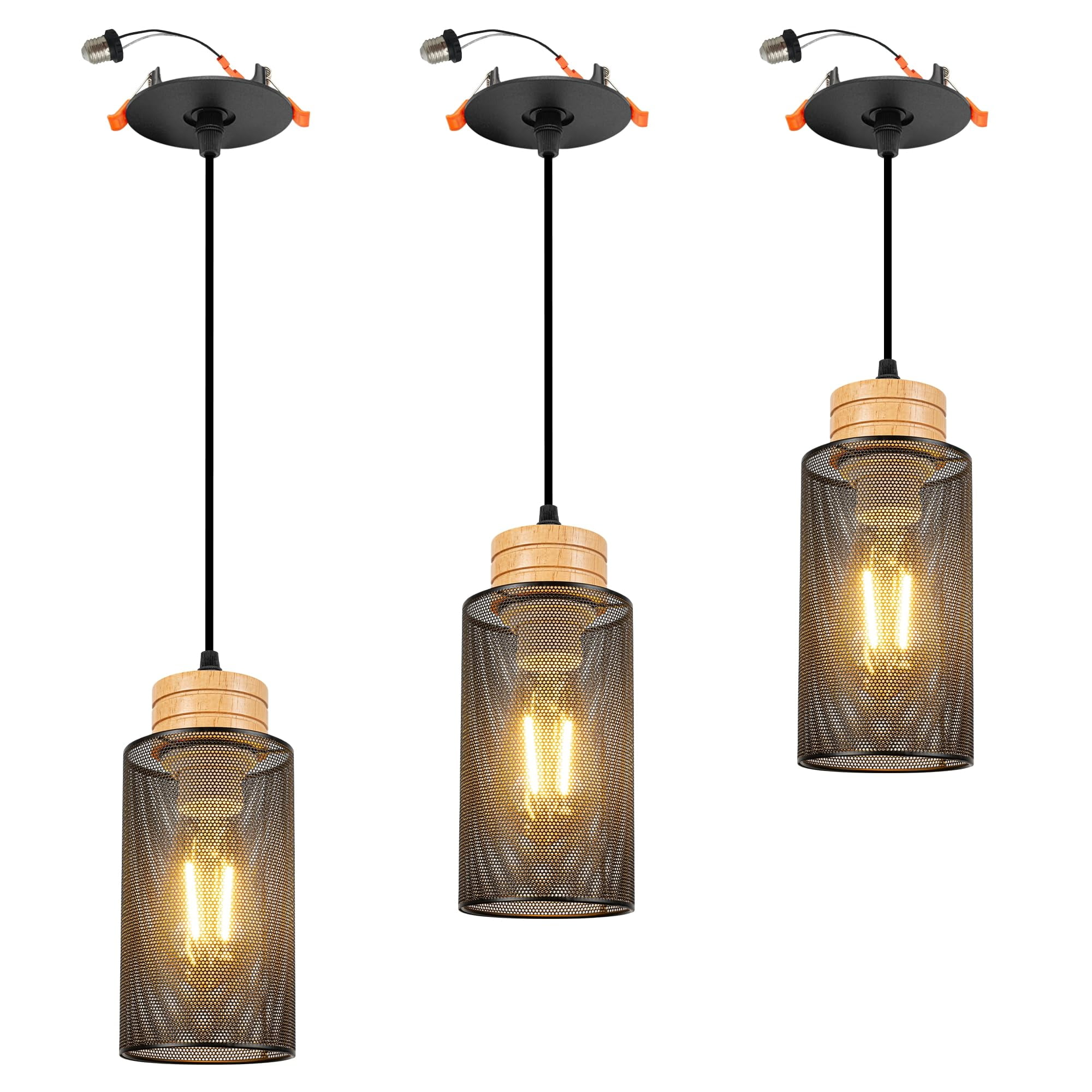 FSLiving Adjustable Height Dimmable Can Lights Retrofit Recessed Light ...