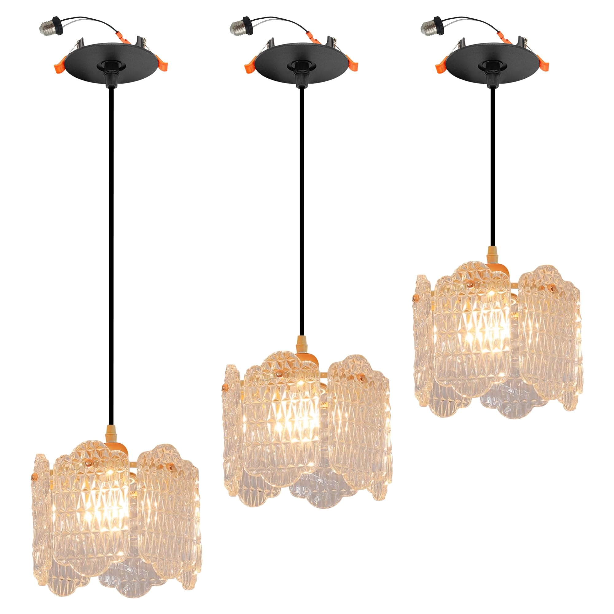 FSLiving Adjustable Height Dimmable Can Lights Retrofit Recessed Light ...