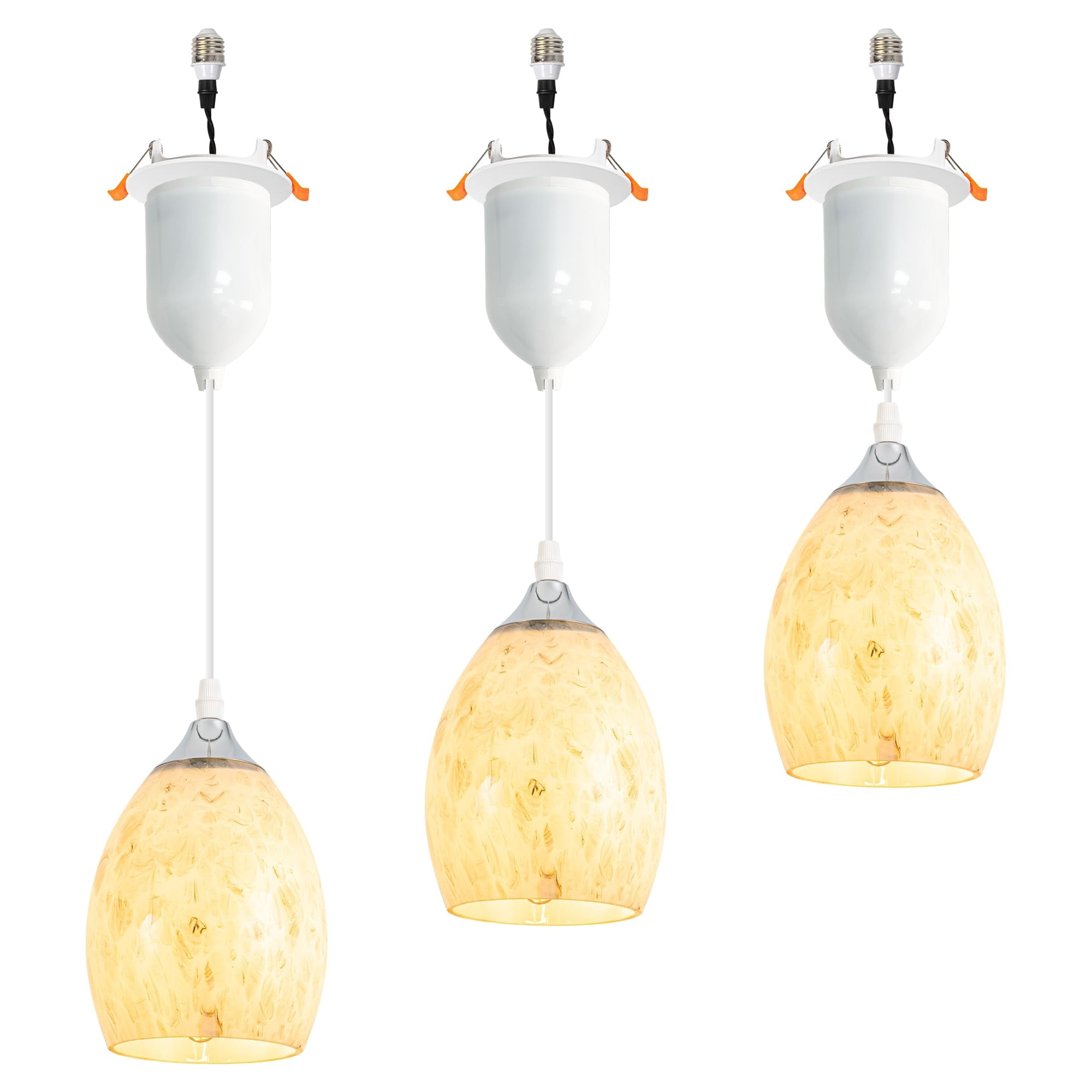 FSLiving Adjustable Height Dimmable Can Lights Retrofit Recessed Light ...