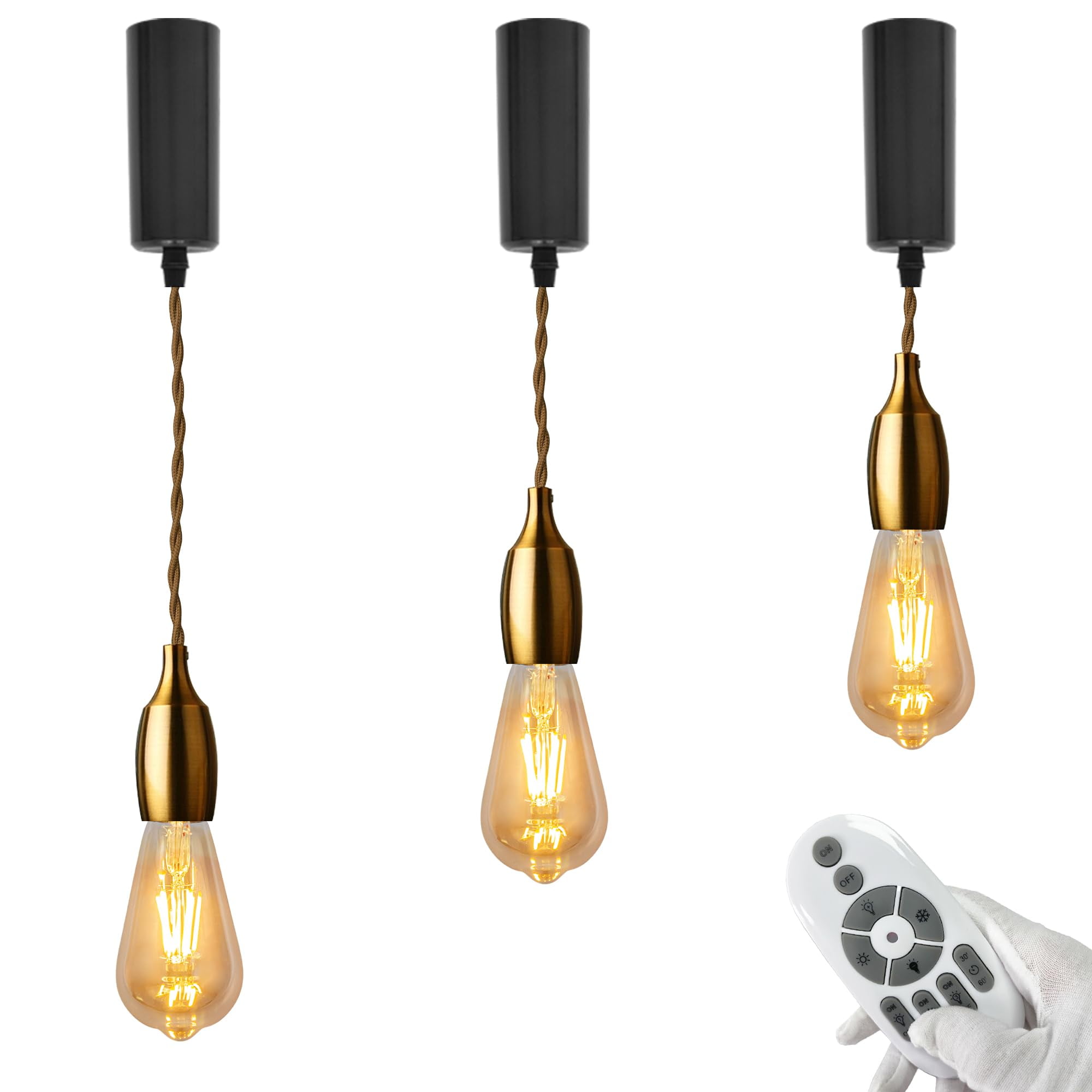 FSLiving Adjustable Height H Type Track Lighting Gold Bronze Track ...