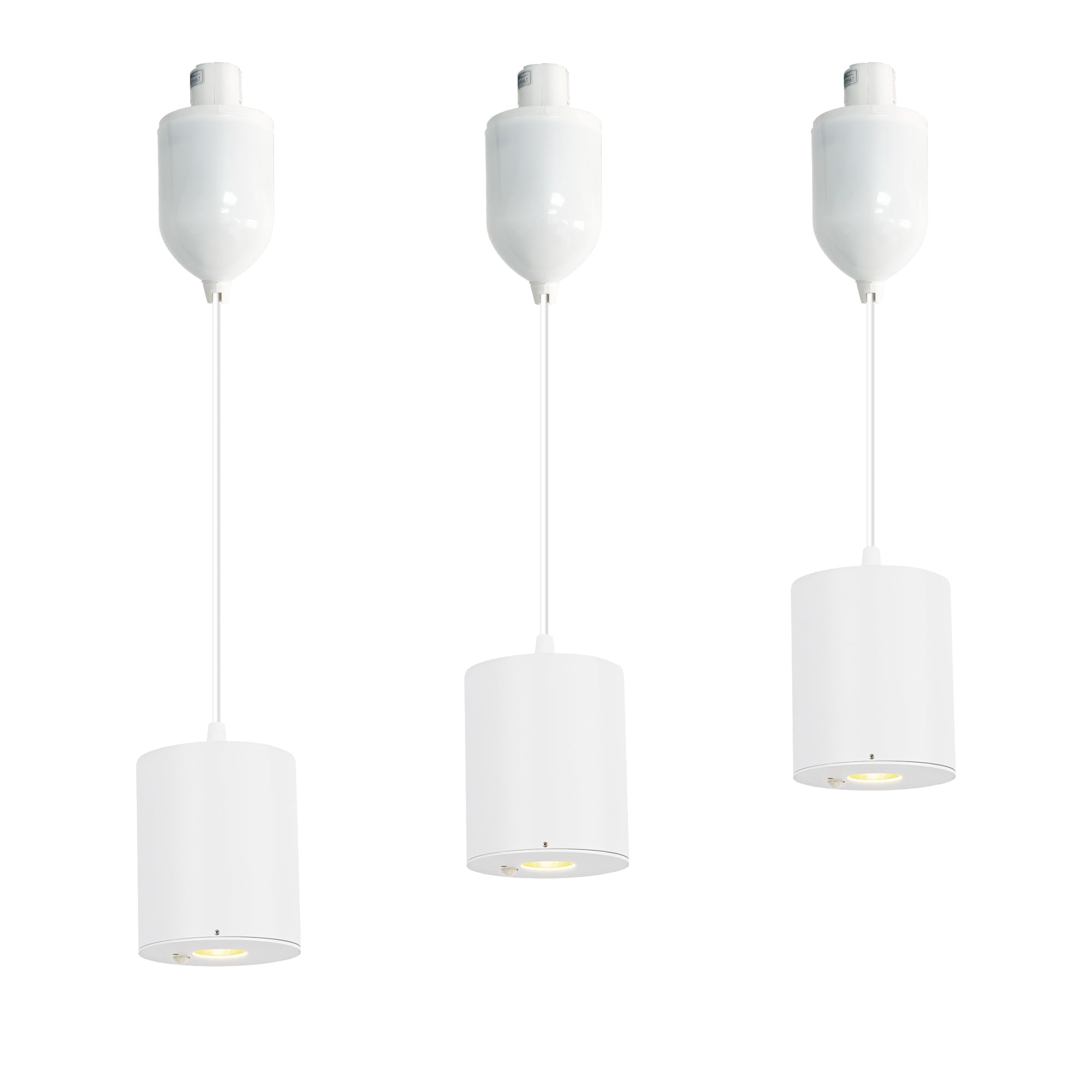 FSLiving Adjustable Height Juno Track Lighting Pendants, 4 Ft Cord, 12W ...