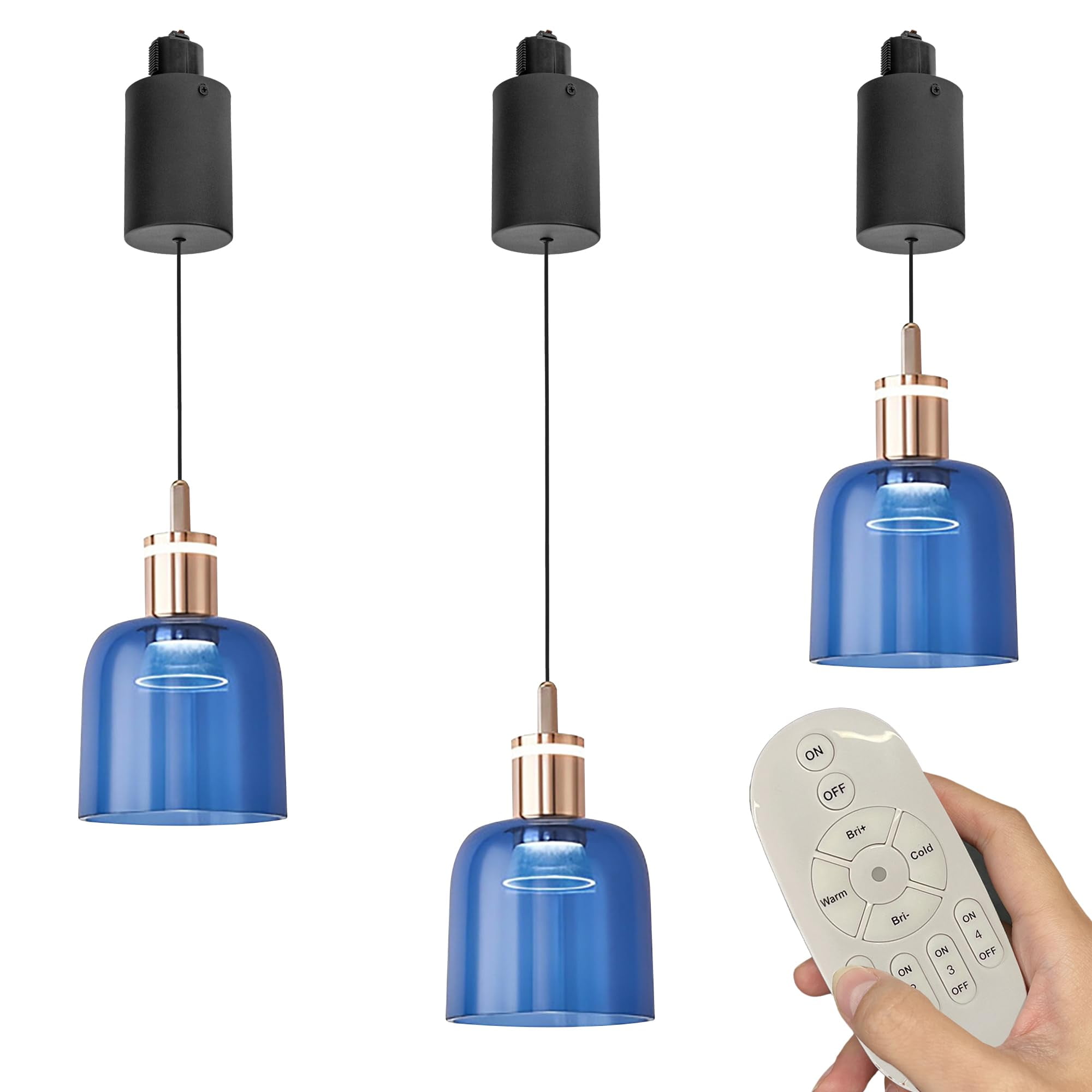FSLiving Adjustable Height Track Pendnat Light H-Type Retractable Lift ...