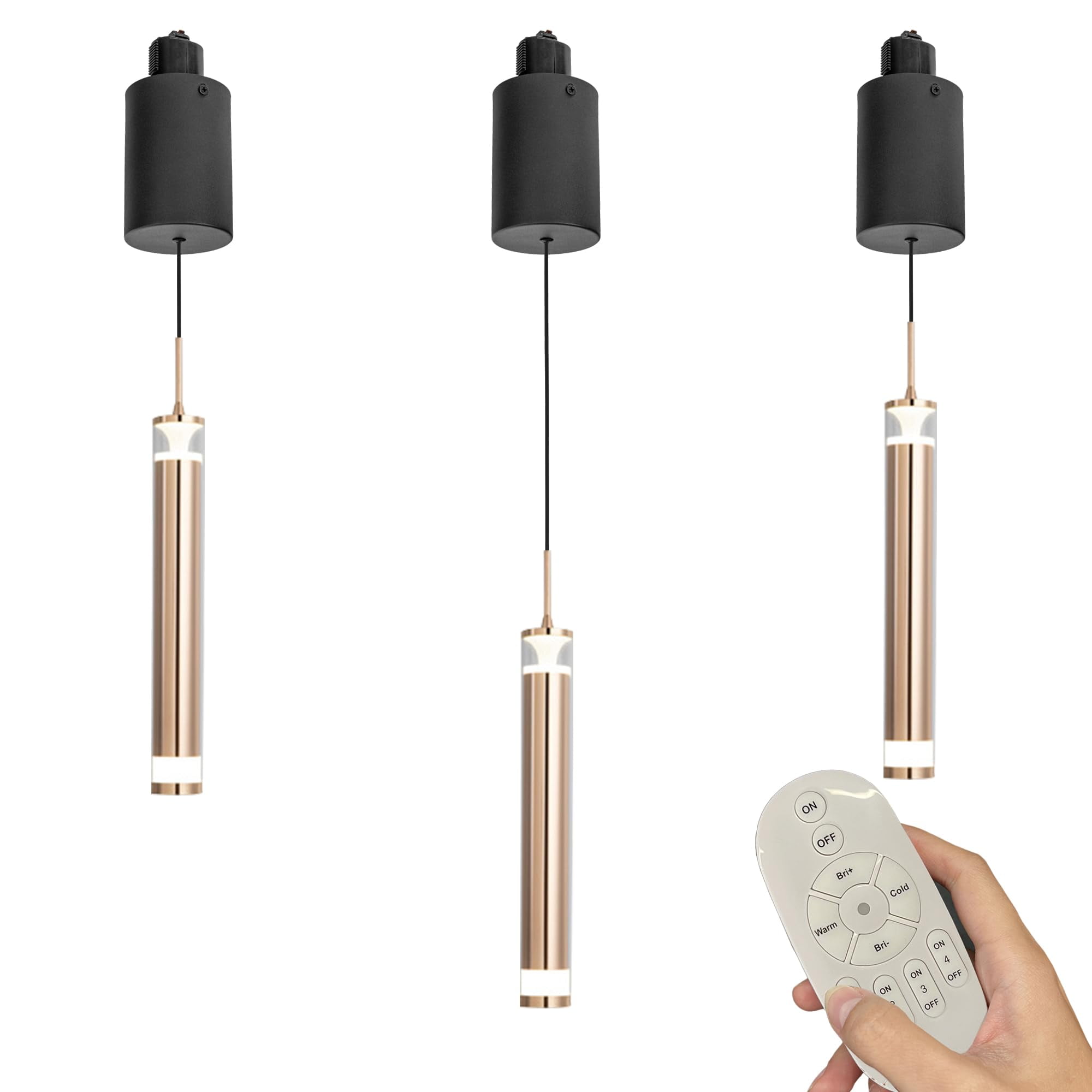 FSLiving Adjustable Height Track Pendnat Light H-Type Retractable Lift ...