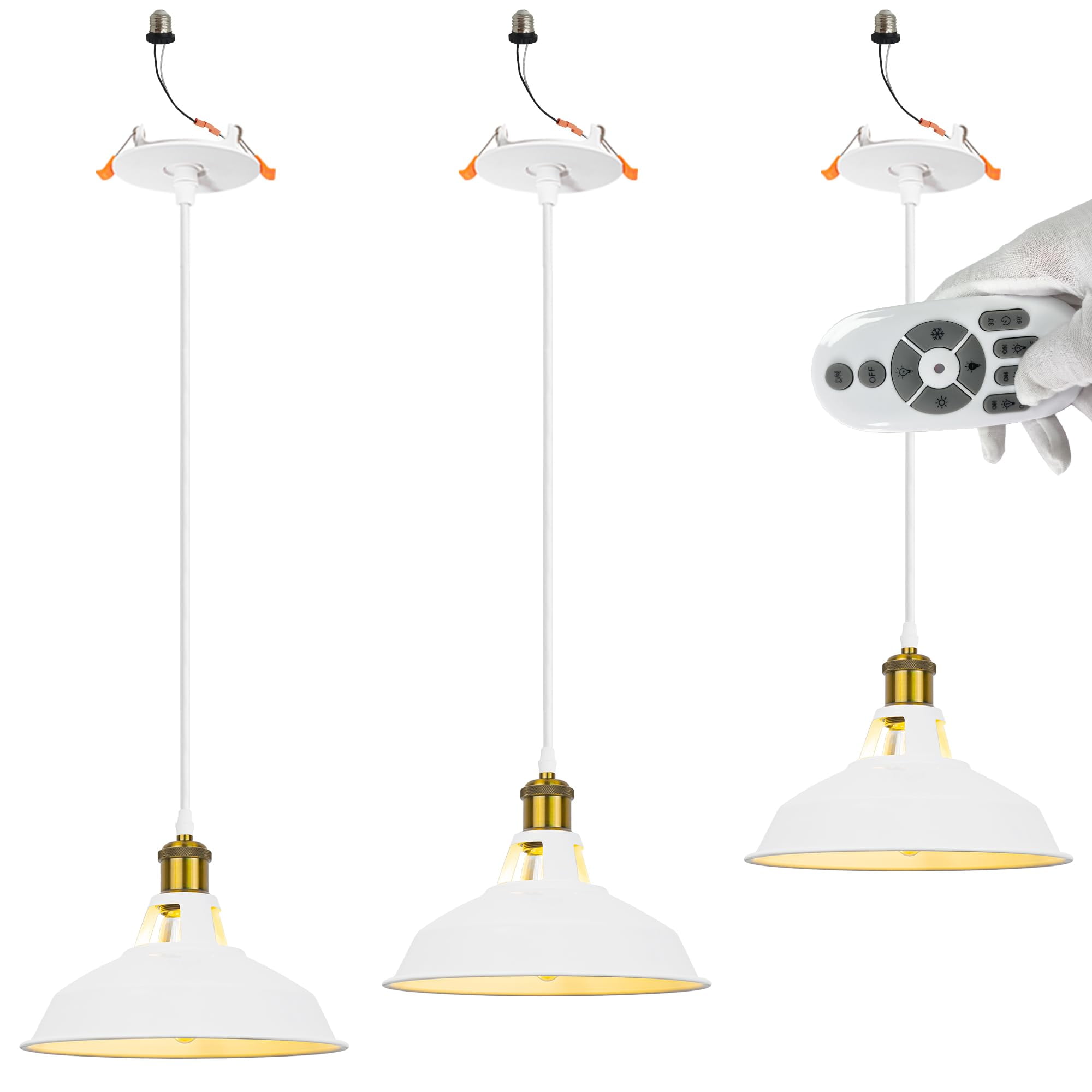 FSLiving Compatible E26 Adapter T24 Connector Conversion Kit Can ...