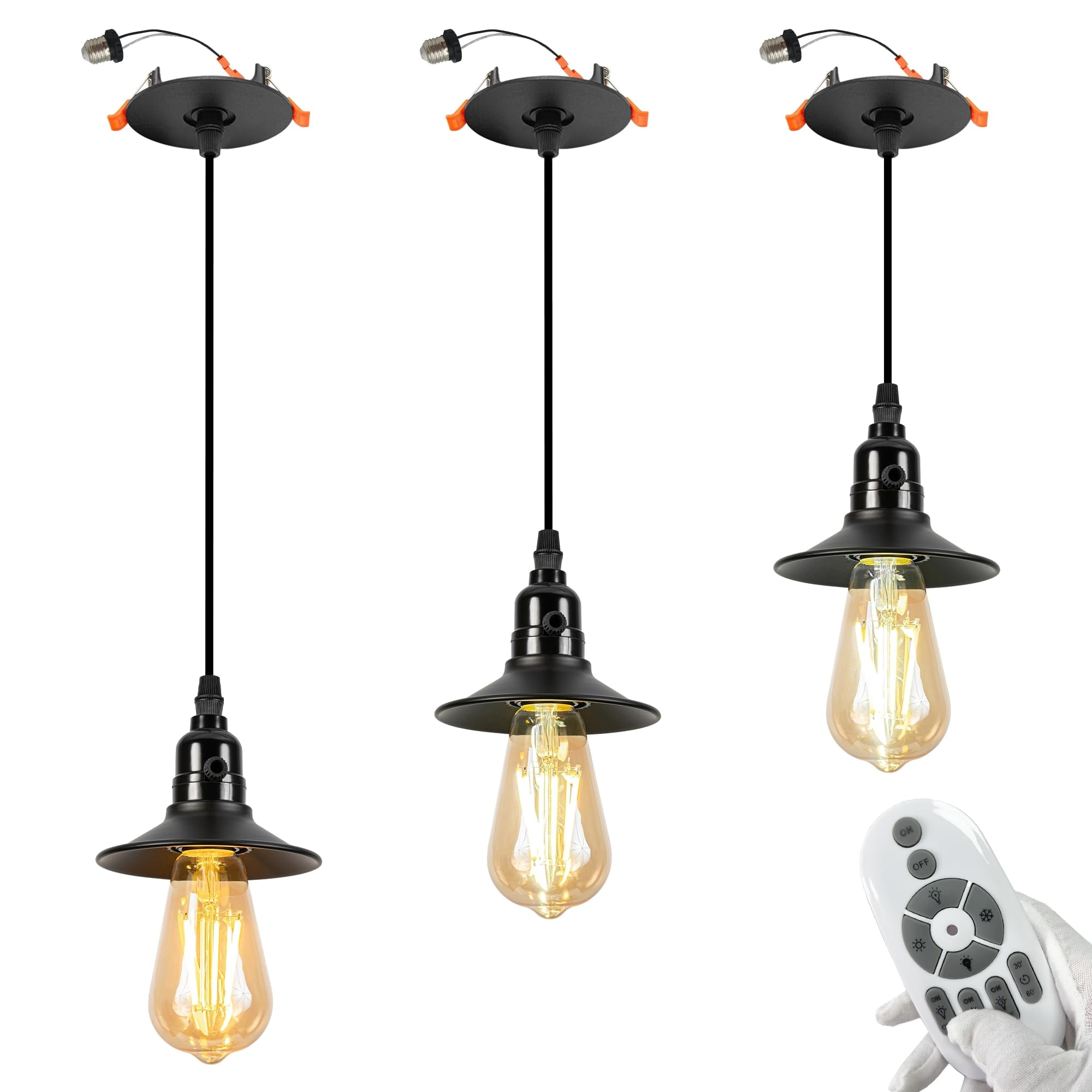 FSLiving Compatible E26 Adapter T24 Connector Conversion Kit Can ...