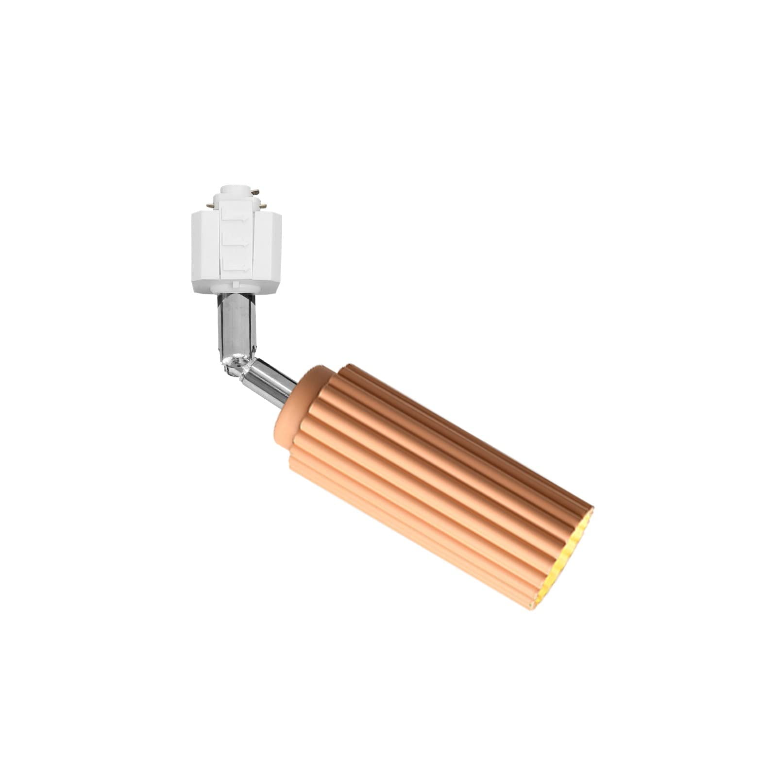 FSLiving Concise Design H-Type Track Pendant Light Pink Metal ...