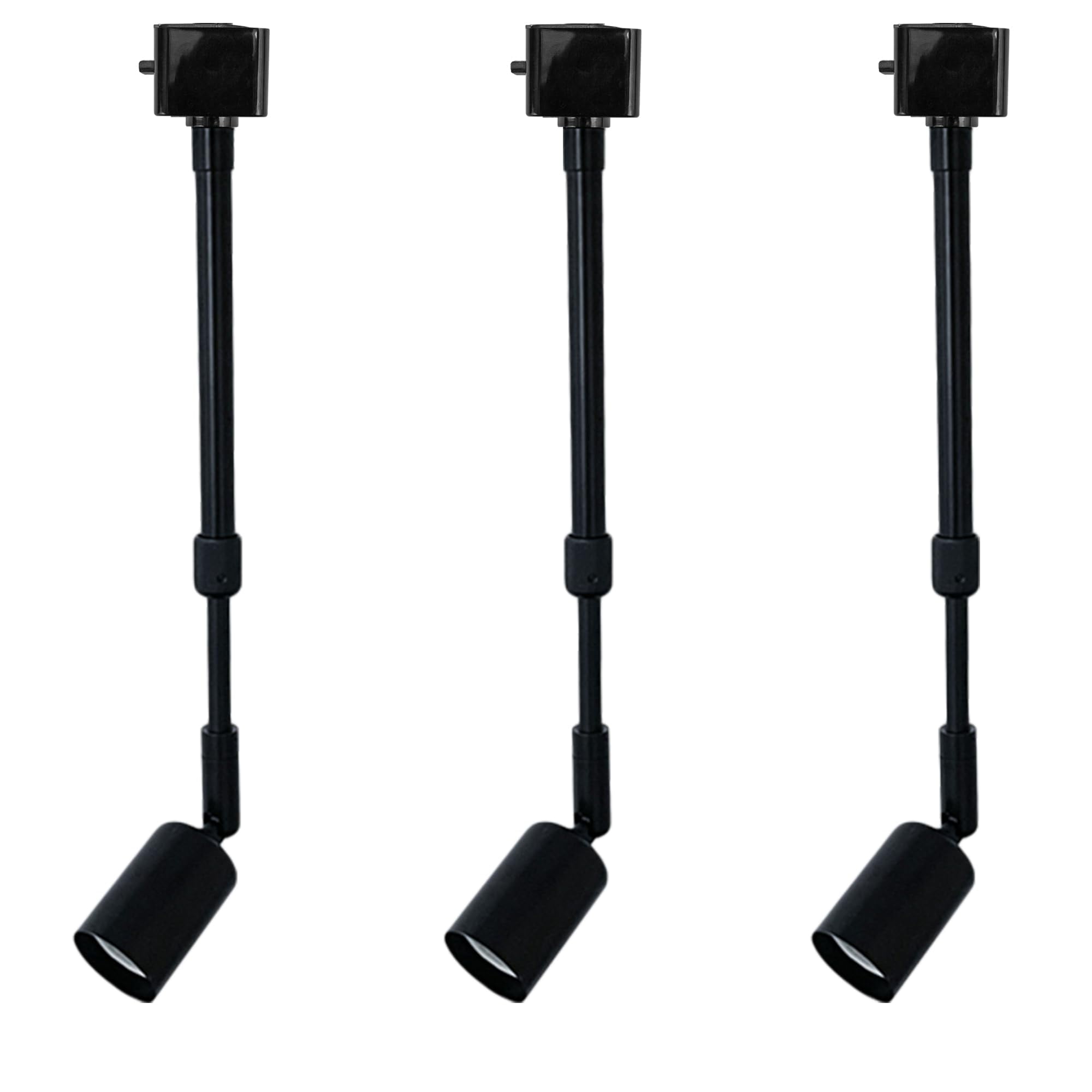 FSLiving DIY Track Spotlight Industrial Look Black Pendant Light J-Type ...