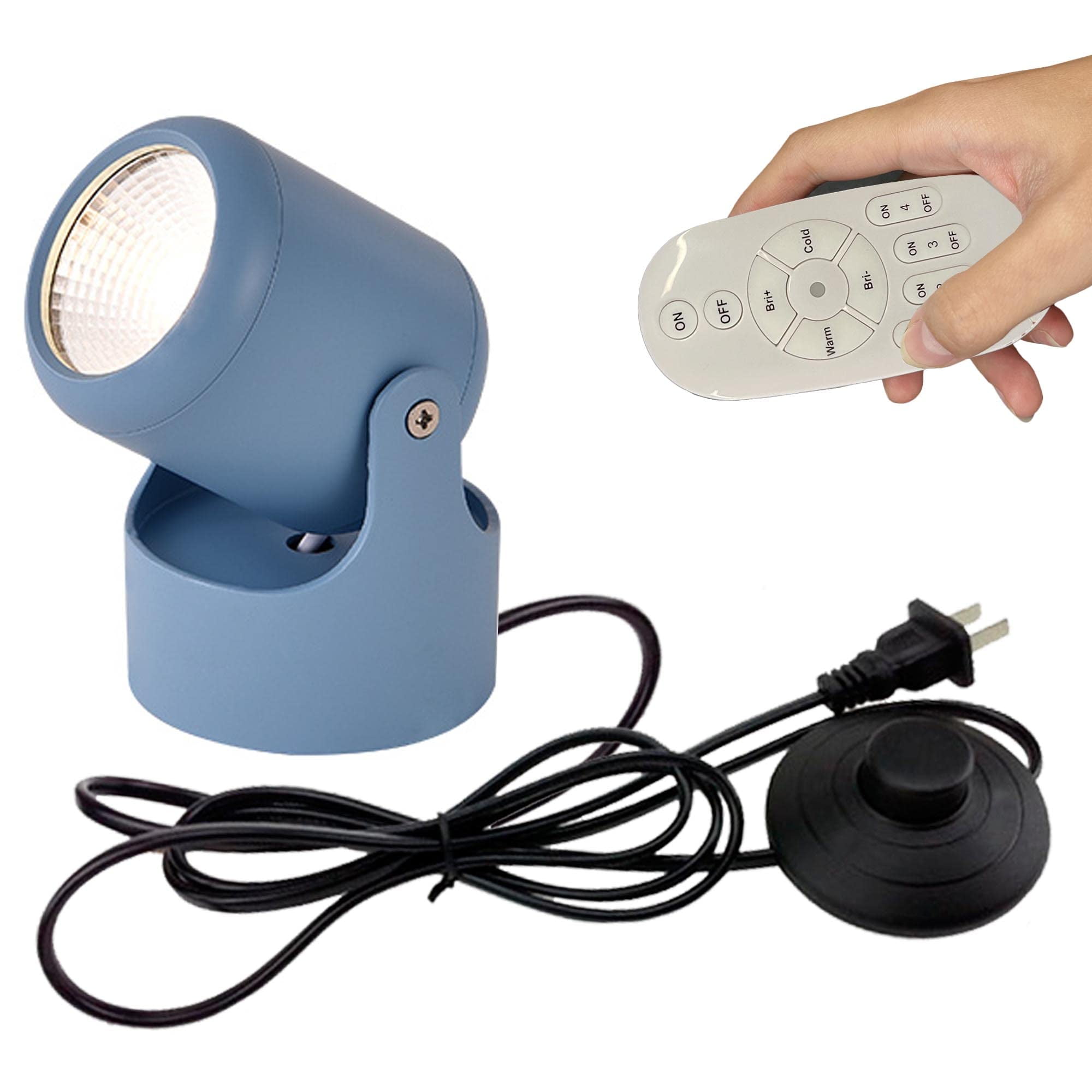 FSLiving Dimmable Bright Light Accent Uplight 7W COB LED Stepless ...