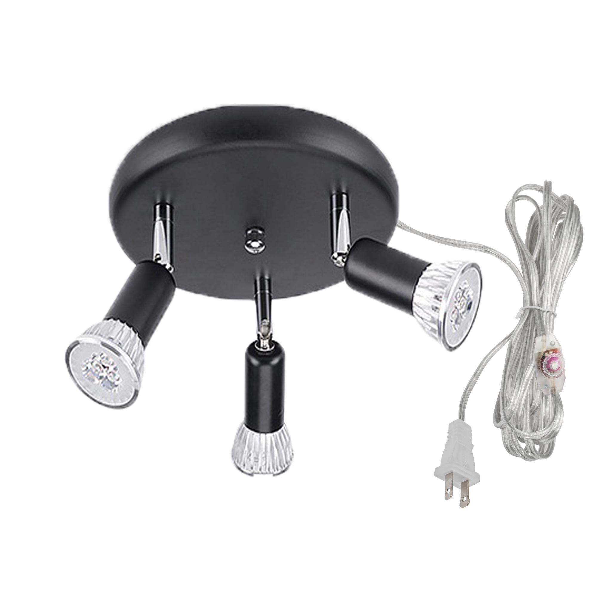 FSLiving Dimmable Ceiling Lamp Adjustable Close to Ceiling Lights ...