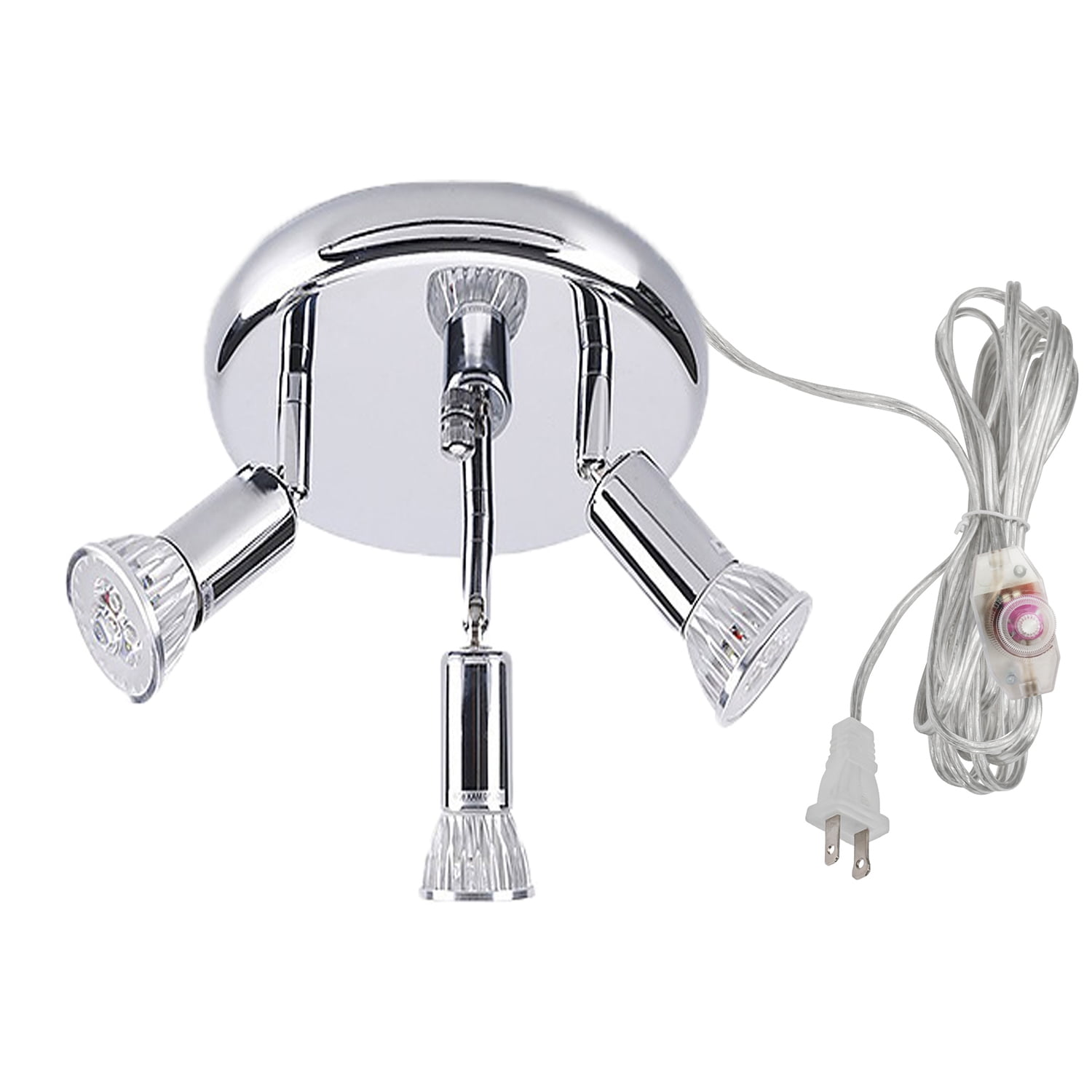 FSLiving Dimmable Ceiling Lamp Adjustable Close to Ceiling Lights ...