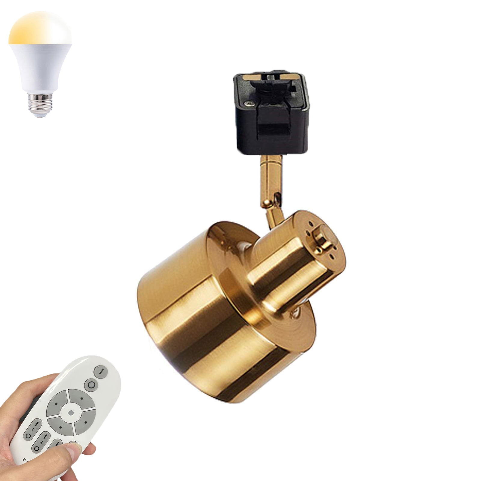 FSLiving Dimmable Remote Control Track Pendant Lights Single Circuit J ...