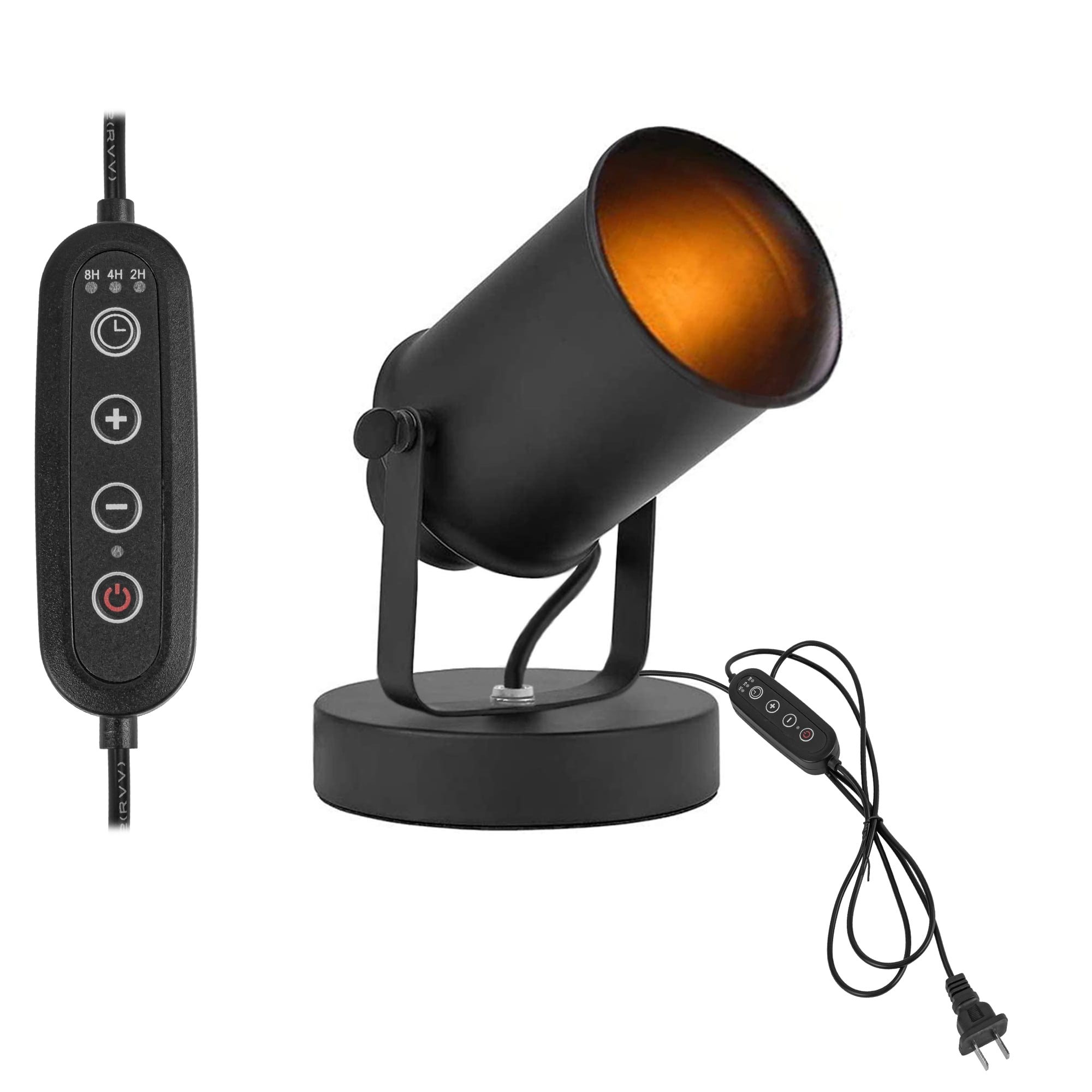 FSLiving Dimmable and Timing Plug In Spotlight LED Accent Uplight with ...