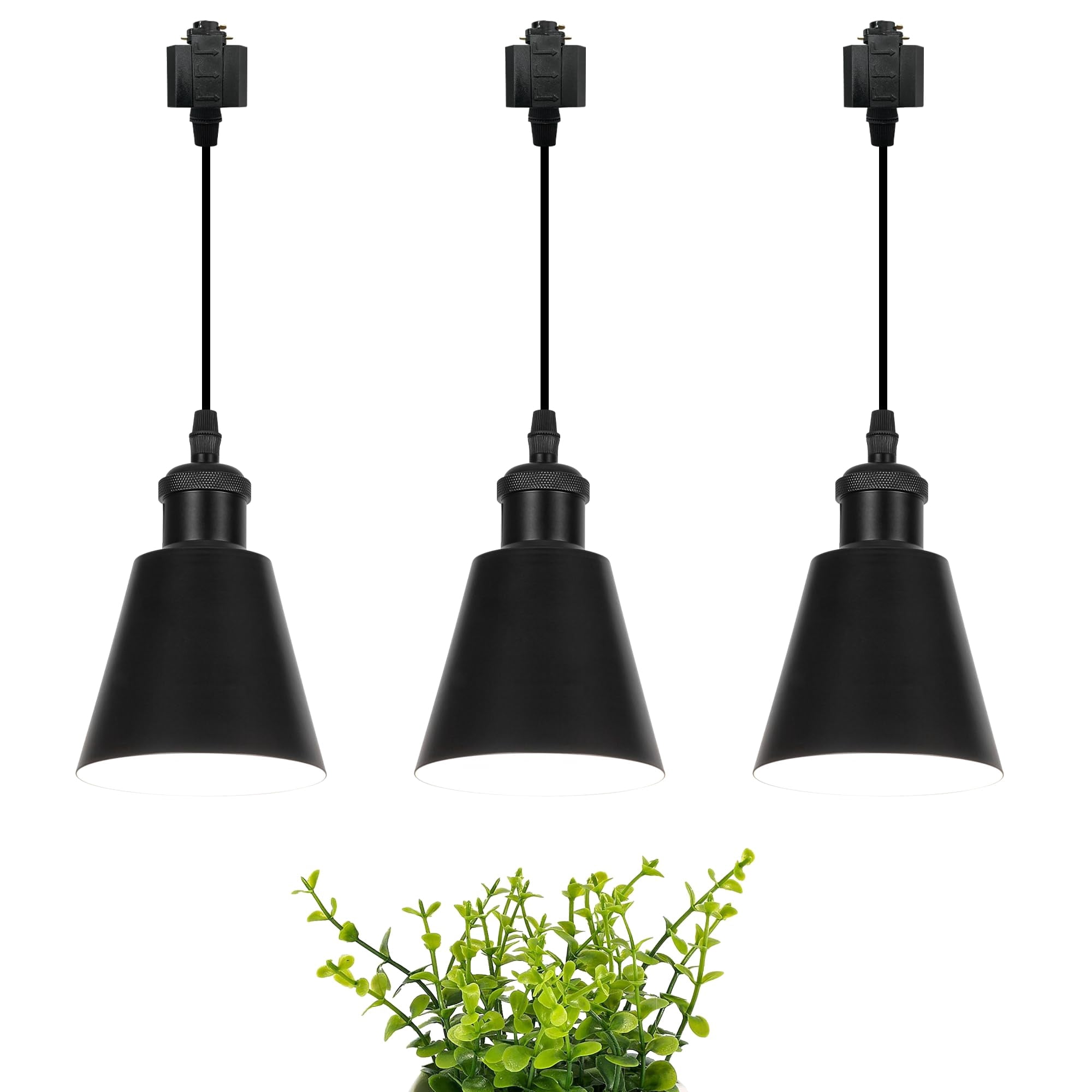 FSLiving Full Spectrum 15W LED Plant Grow Light H-Type Track Lighting ...