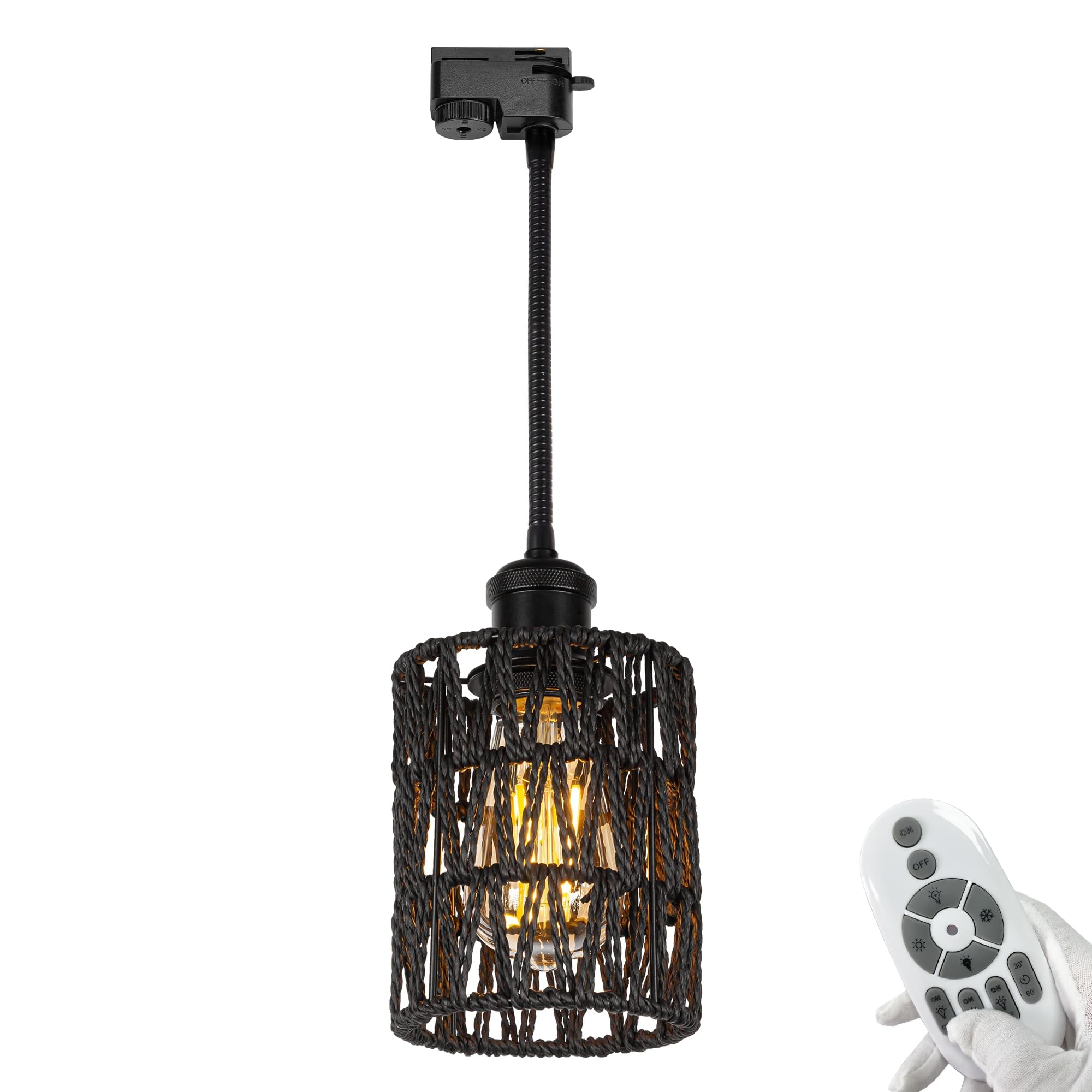 FSLiving Gimbaled 2-Wire Track Lighting Adjustable Flexibly Rotatable ...