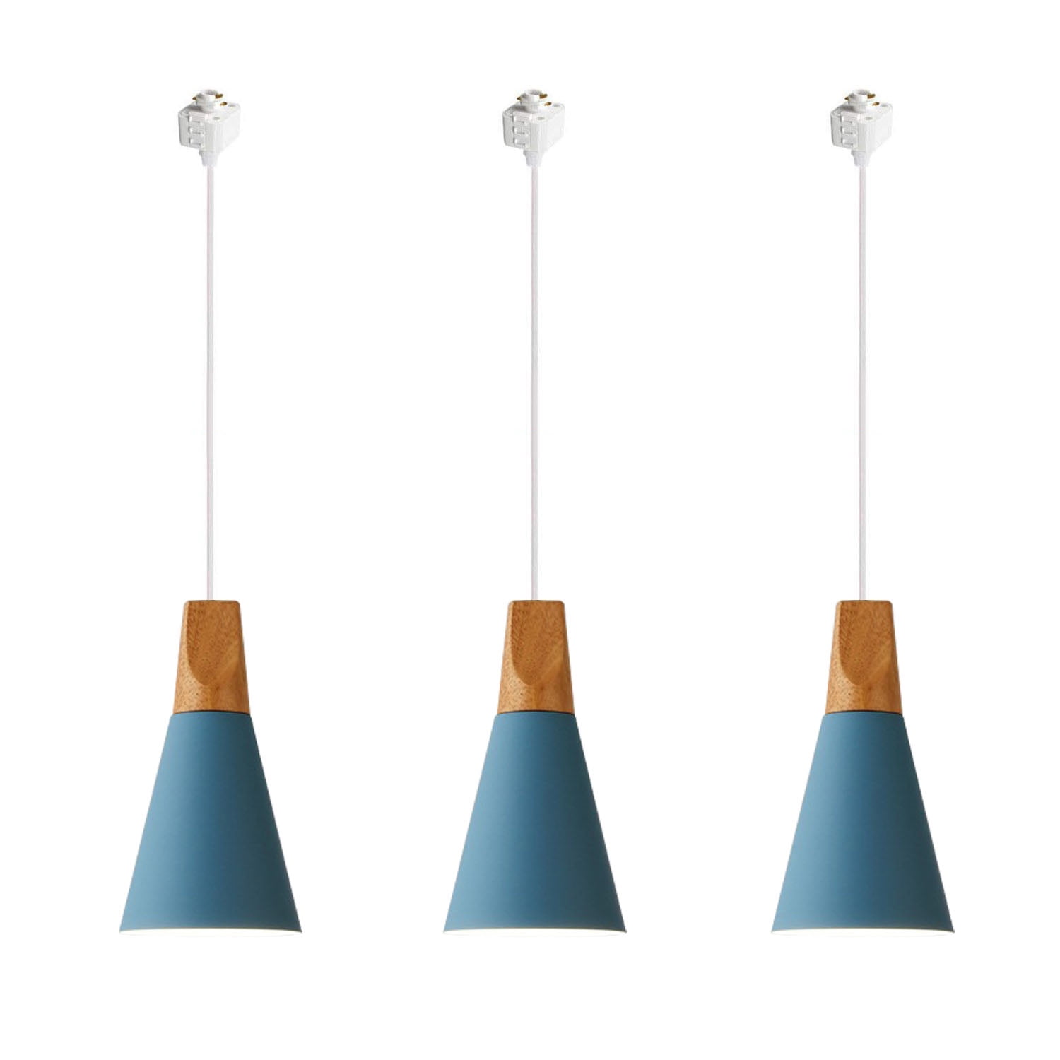 FSLiving H-Style Track Mount Pendant Fixture Scandinavian Style Pendant ...