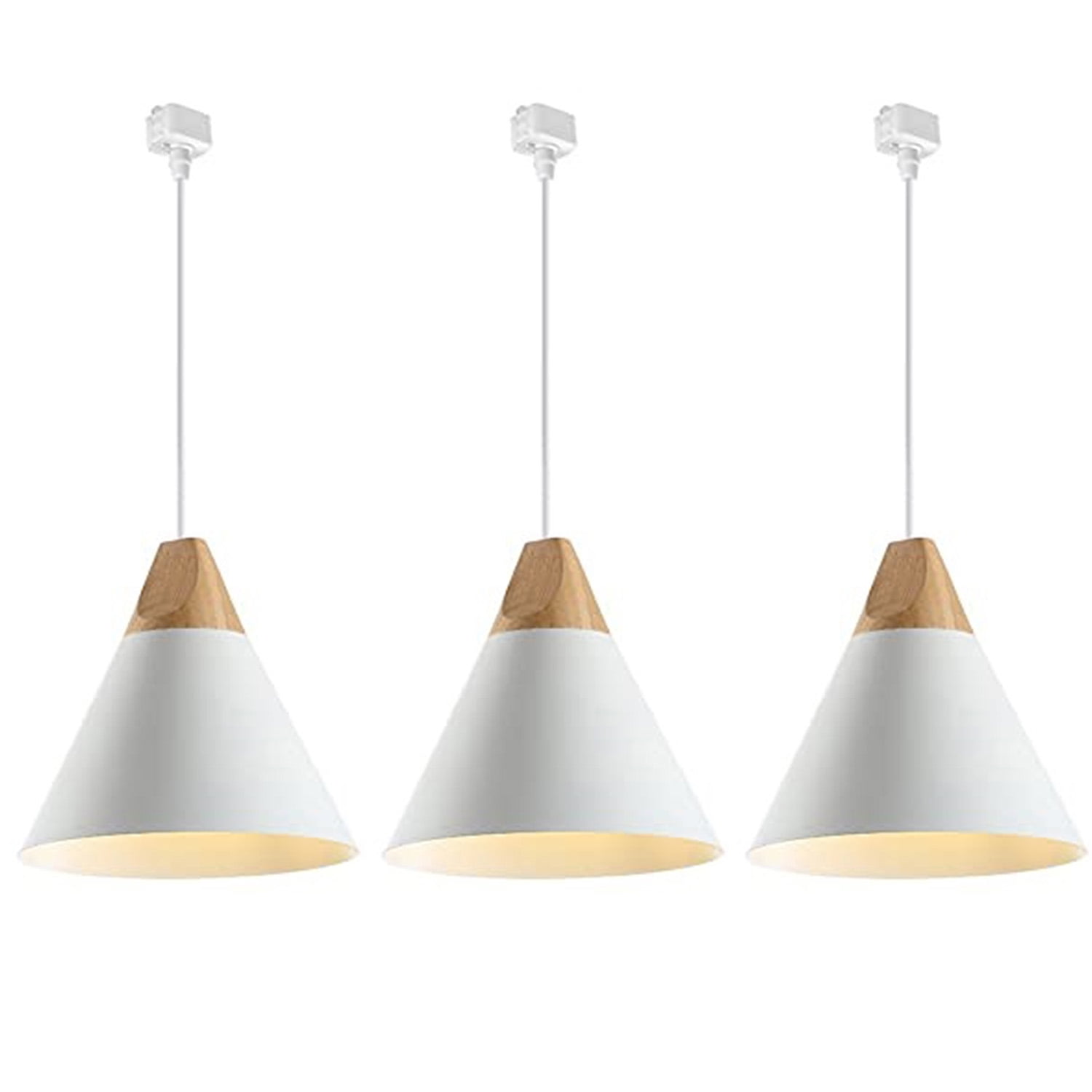 FSLiving H-Style Track Mount Pendant Fixture Scandinavian Style Pendant ...