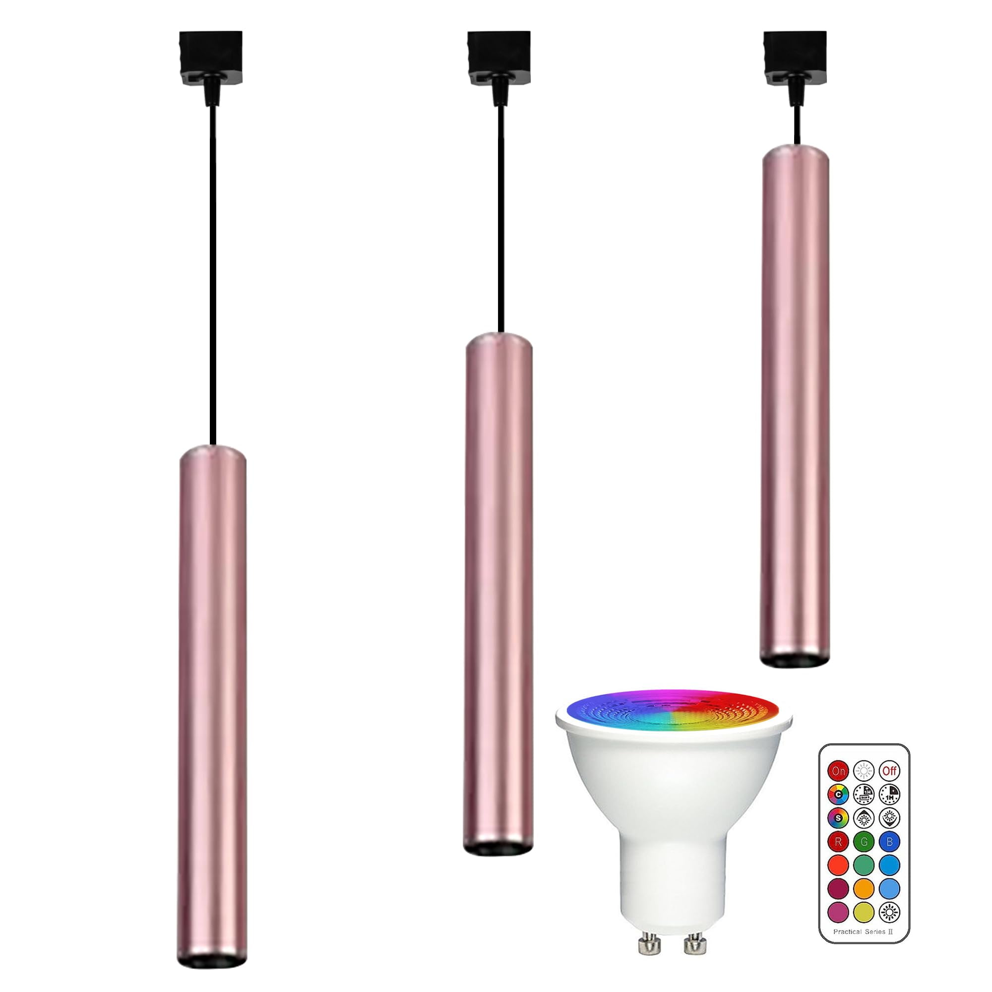 FSLiving H Type Linear Look Track Lighting, Accent Light by Remote ...