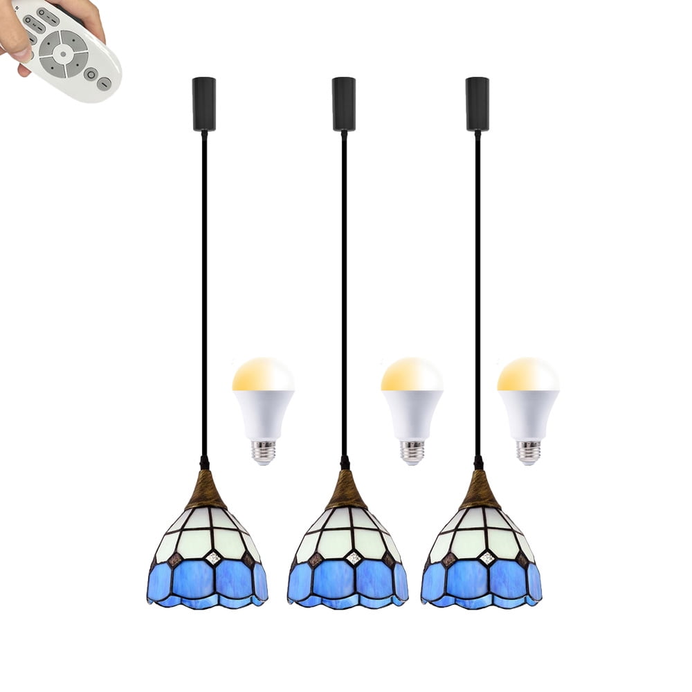 FSLiving H-Type Remote Control Track Pendant Light,Adjustable Wire ...