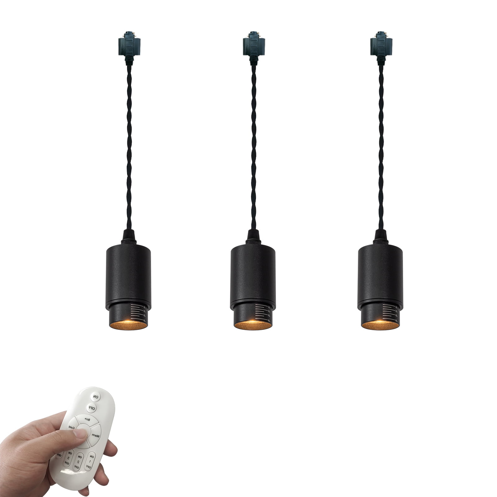 FSLiving H-Type Track Light, 7W Halo Track Pendant Lighting Fixtures ...