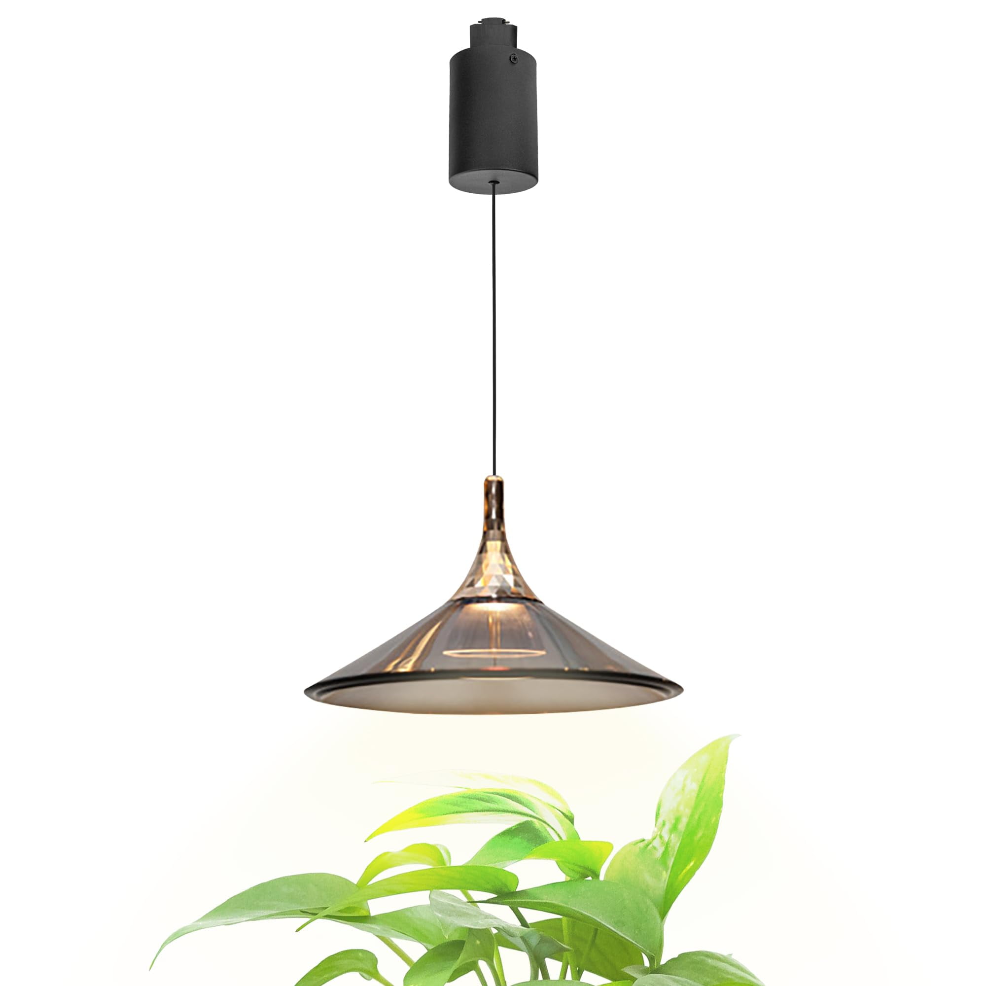 FSLiving H Type Track Light Full Spectrum for Indoor Plants Retractable ...