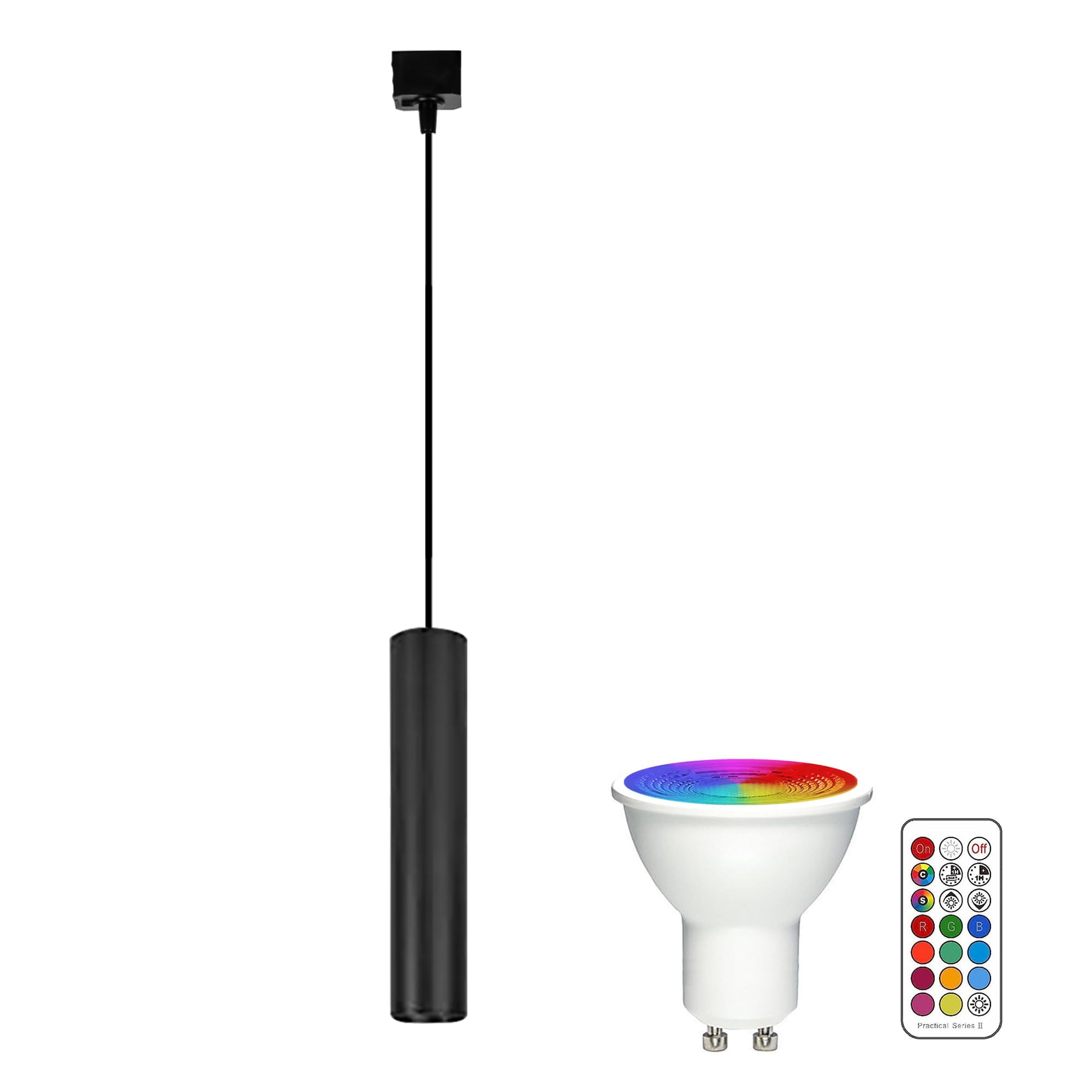 Track Lighting Heads H Track Lighting 12W RGB LED Track Lights - 16 ...