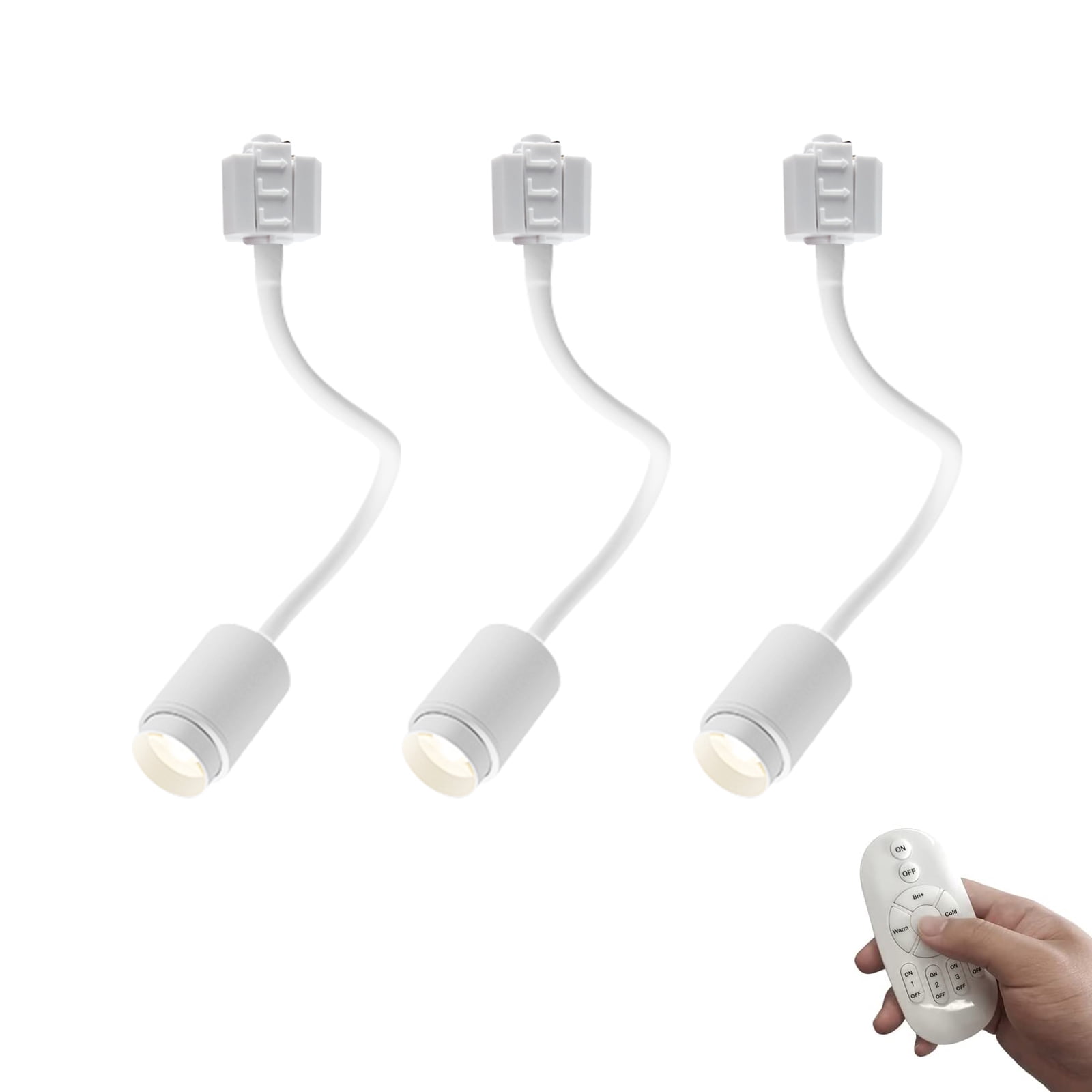 FSLiving H-Type Track Lighting, 5W Track Lighting Fixtures Modern Style ...