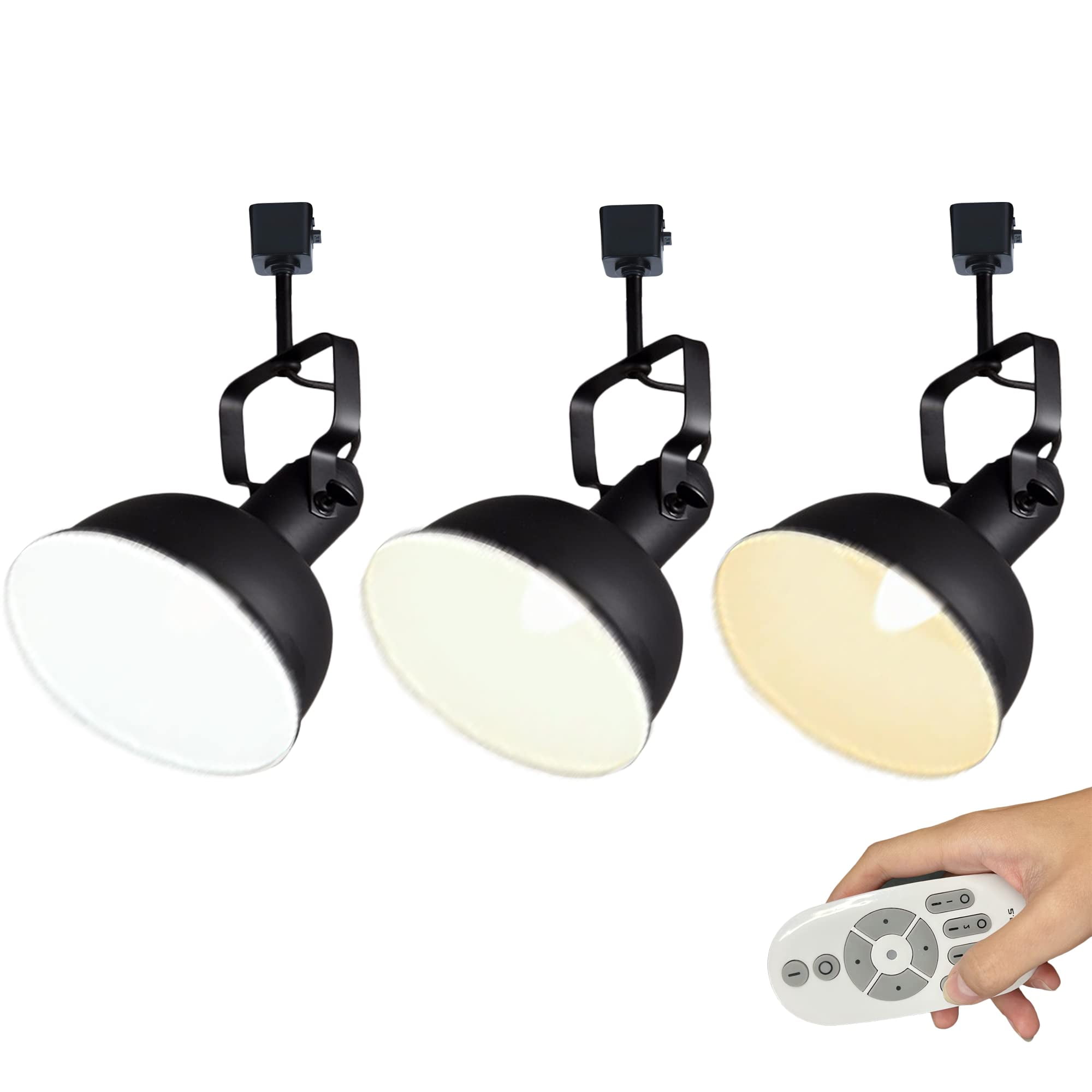 FSLiving H Type Track Lighting,Black Industrial Ceiling Spotlighting ...