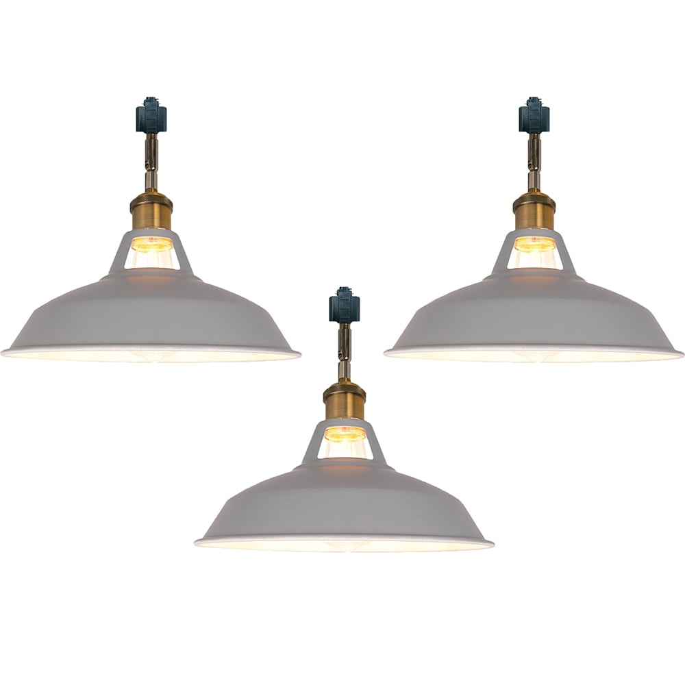 FSLiving H-Type Track Lighting E26 Base Industrial Adjustable Angle ...