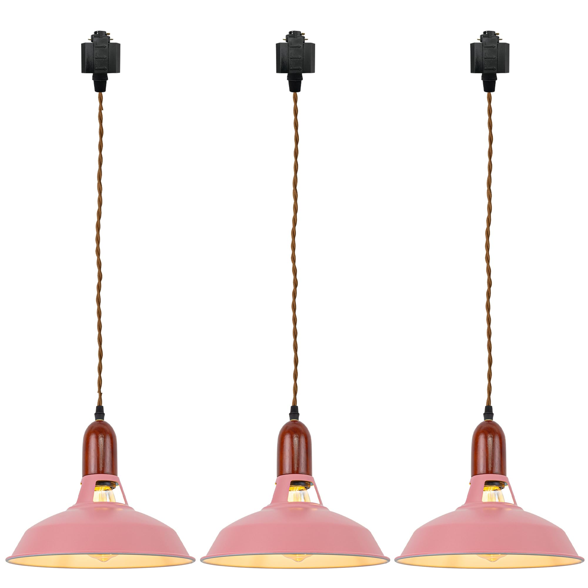 FSLiving H-Type Track Lighting Pendant Restaurant Retro Industrial ...