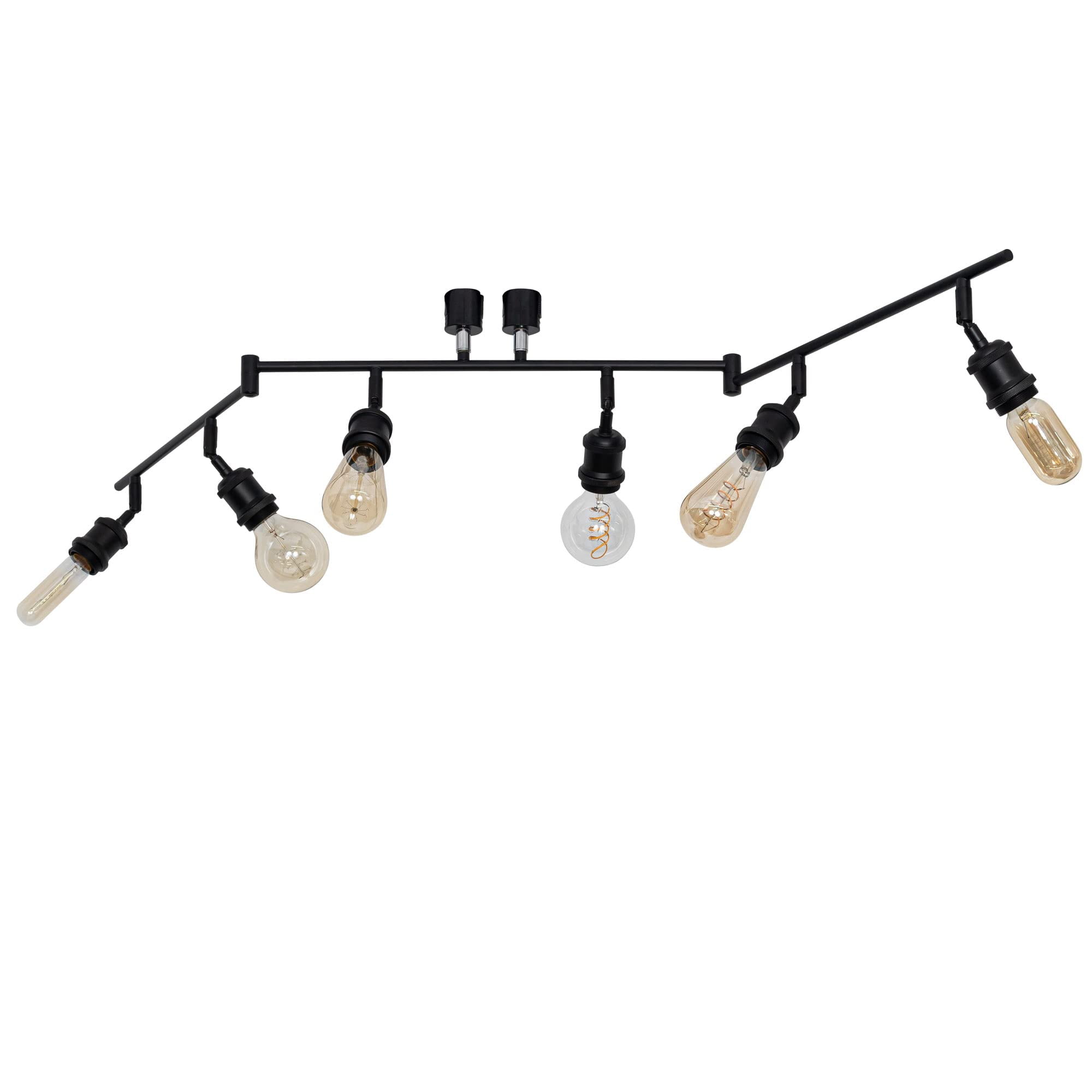 FSLiving H-Type Track Lights Adjustable Dimmable Track Lighting ...