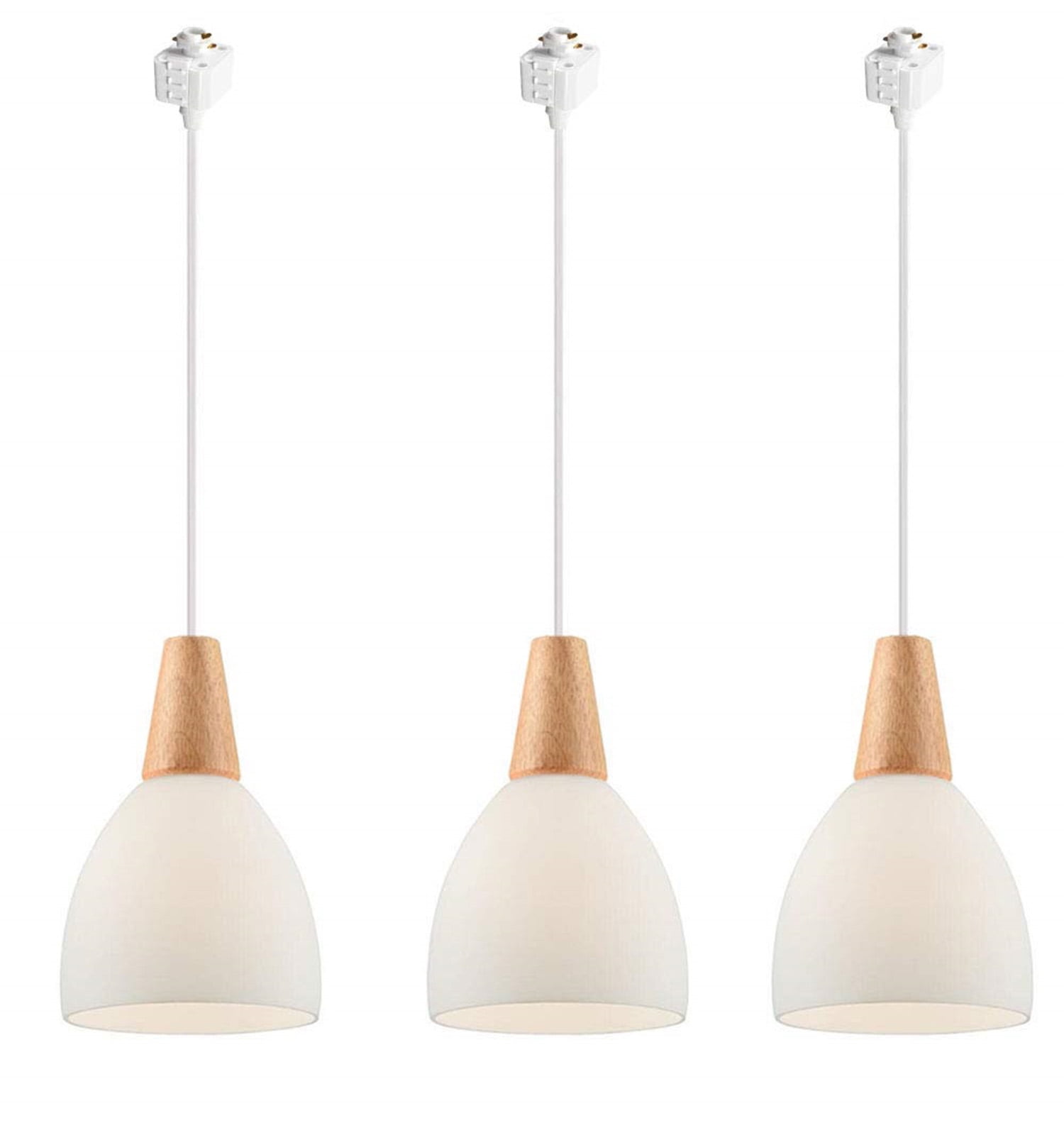 FSLiving H Type Track Mount Pendant Fixtures for The Kitchen Counter ...