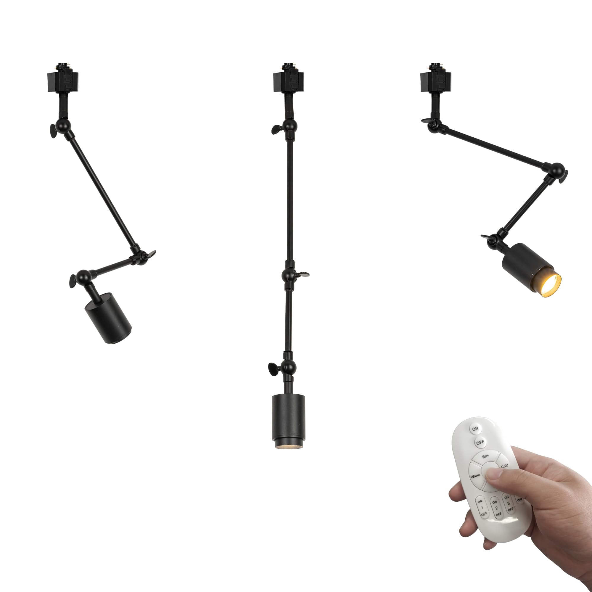 FSLiving H-Type Tracking Light with Remote Control Adjustable Angle ...