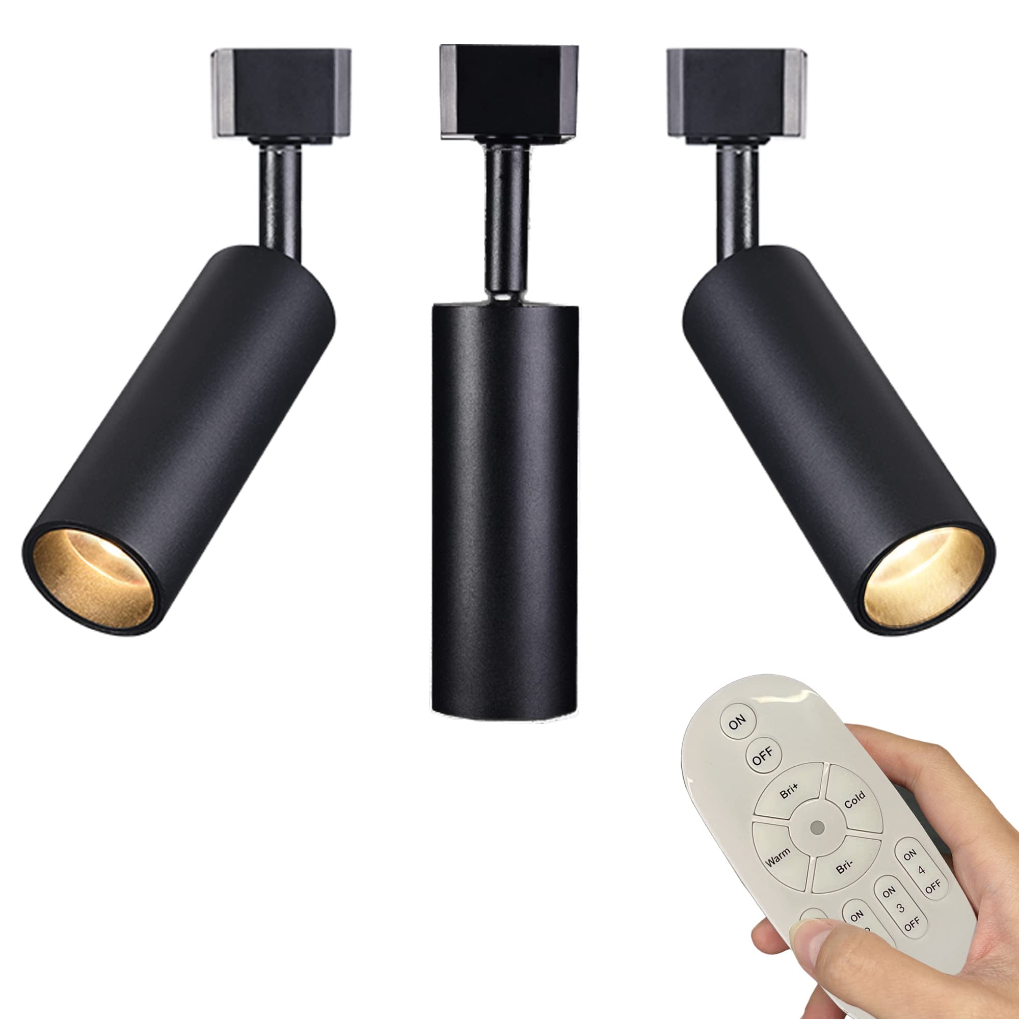 FSLiving H-type Accent Track Light 7W COB LED Stepless Dimming ...