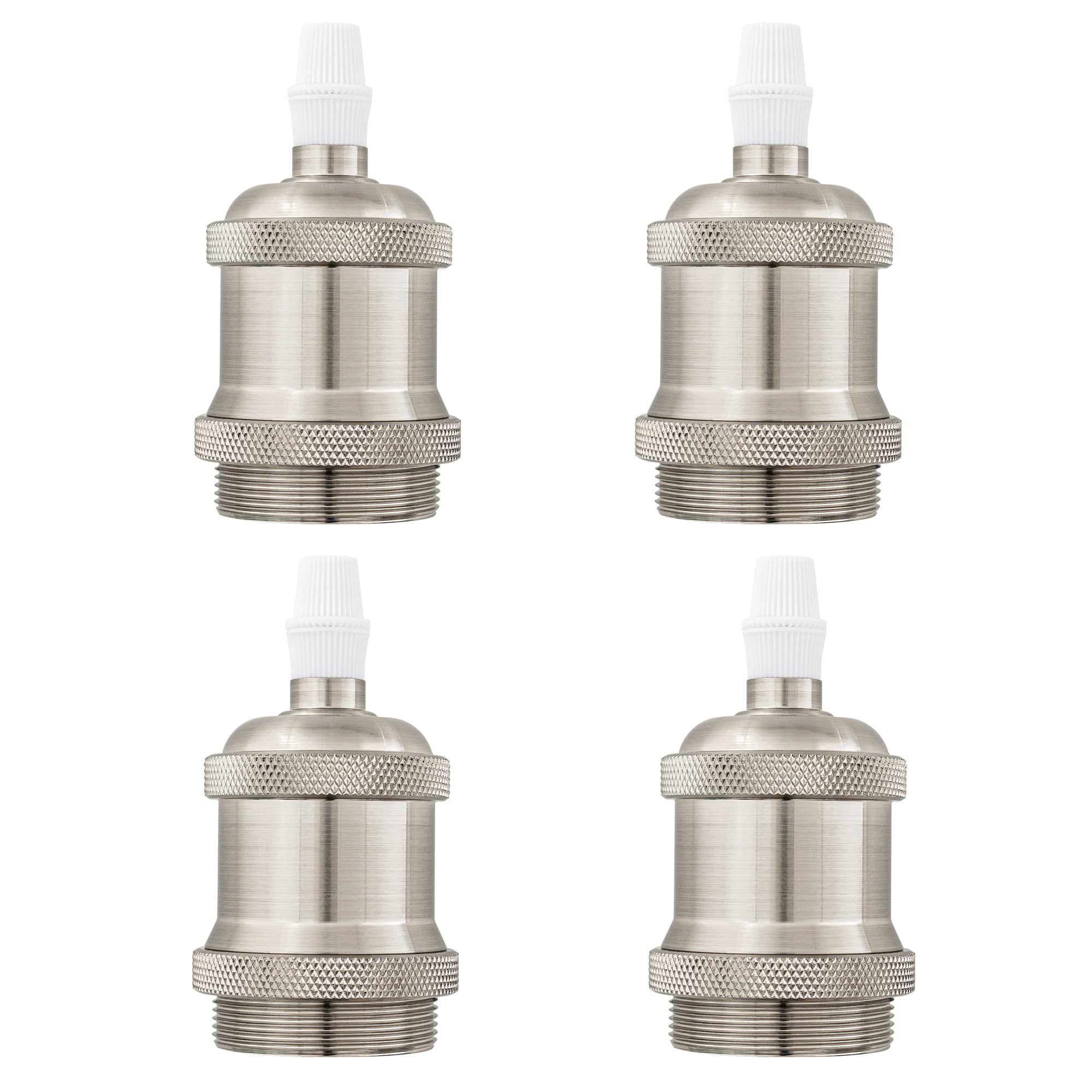 FSLiving Industrial Vintage E26 Light Socket Base Edison Retro Mini ...