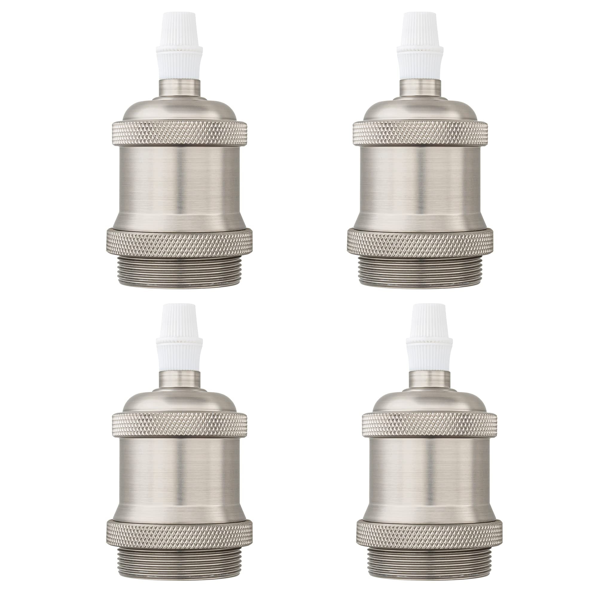 FSLiving Industrial Vintage E26 Light Socket Base Edison Retro Mini ...